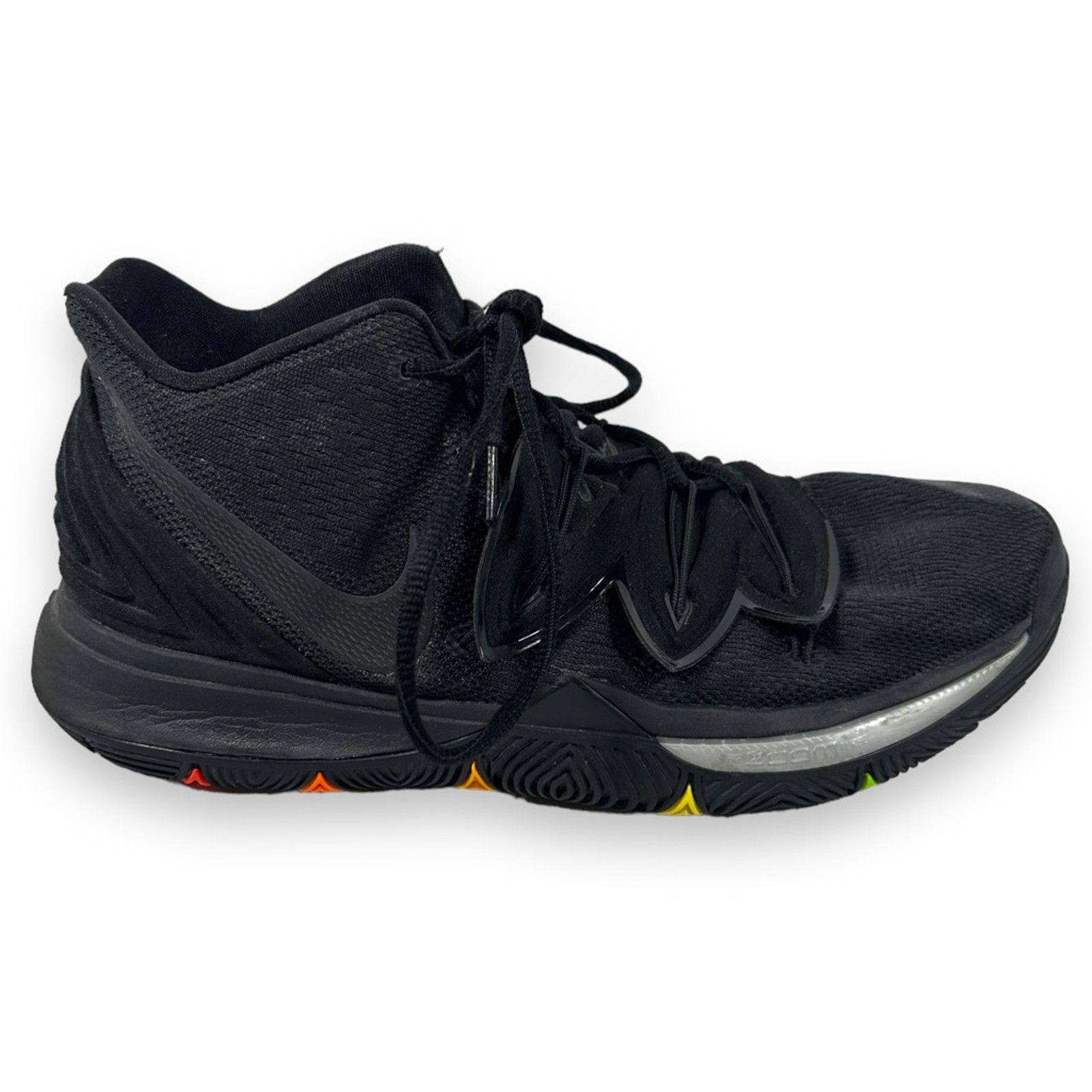 Nike Nike Kyrie 5 Neon Sole Sneakers Black A02918-001 High 10.5 | Grailed
