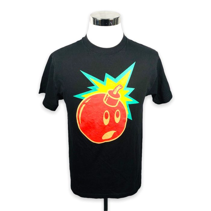 The Hundreds Adam Bomb The Hundreds T-Shirt Black Red Crew M USA | Grailed