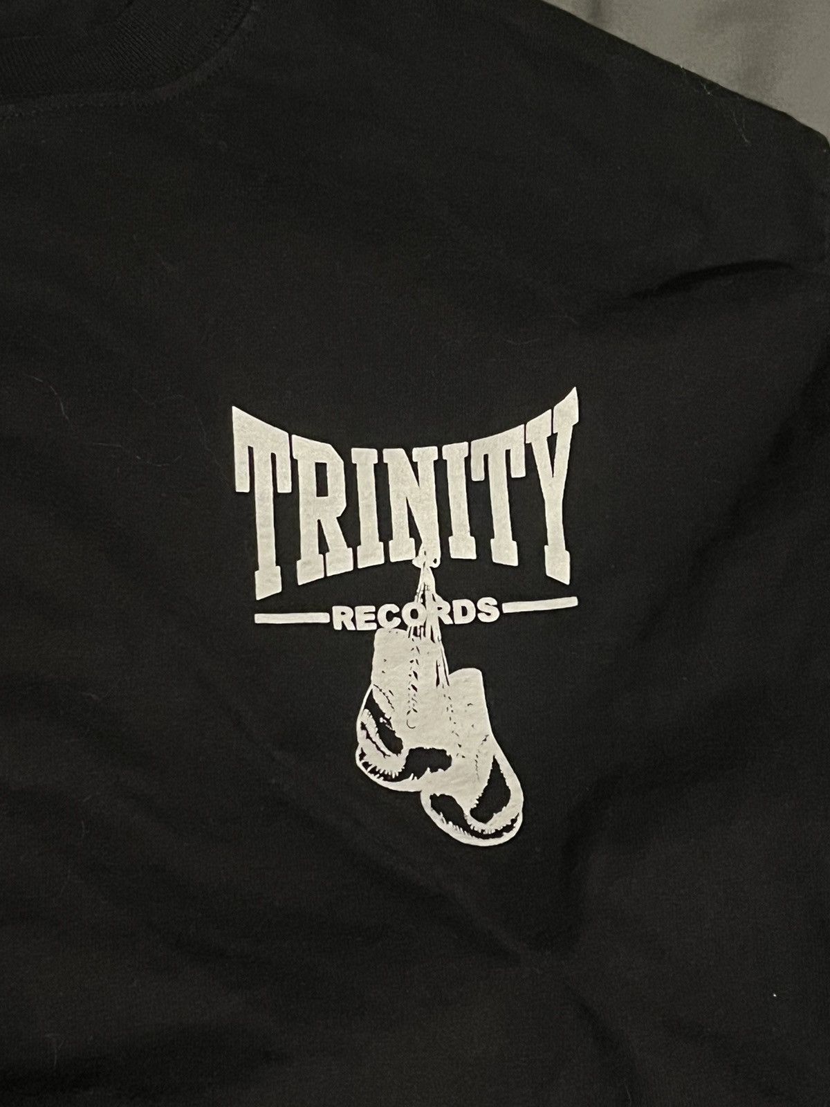 Trinity The Label × Vintage Trinity Records Black T Shirt | Grailed