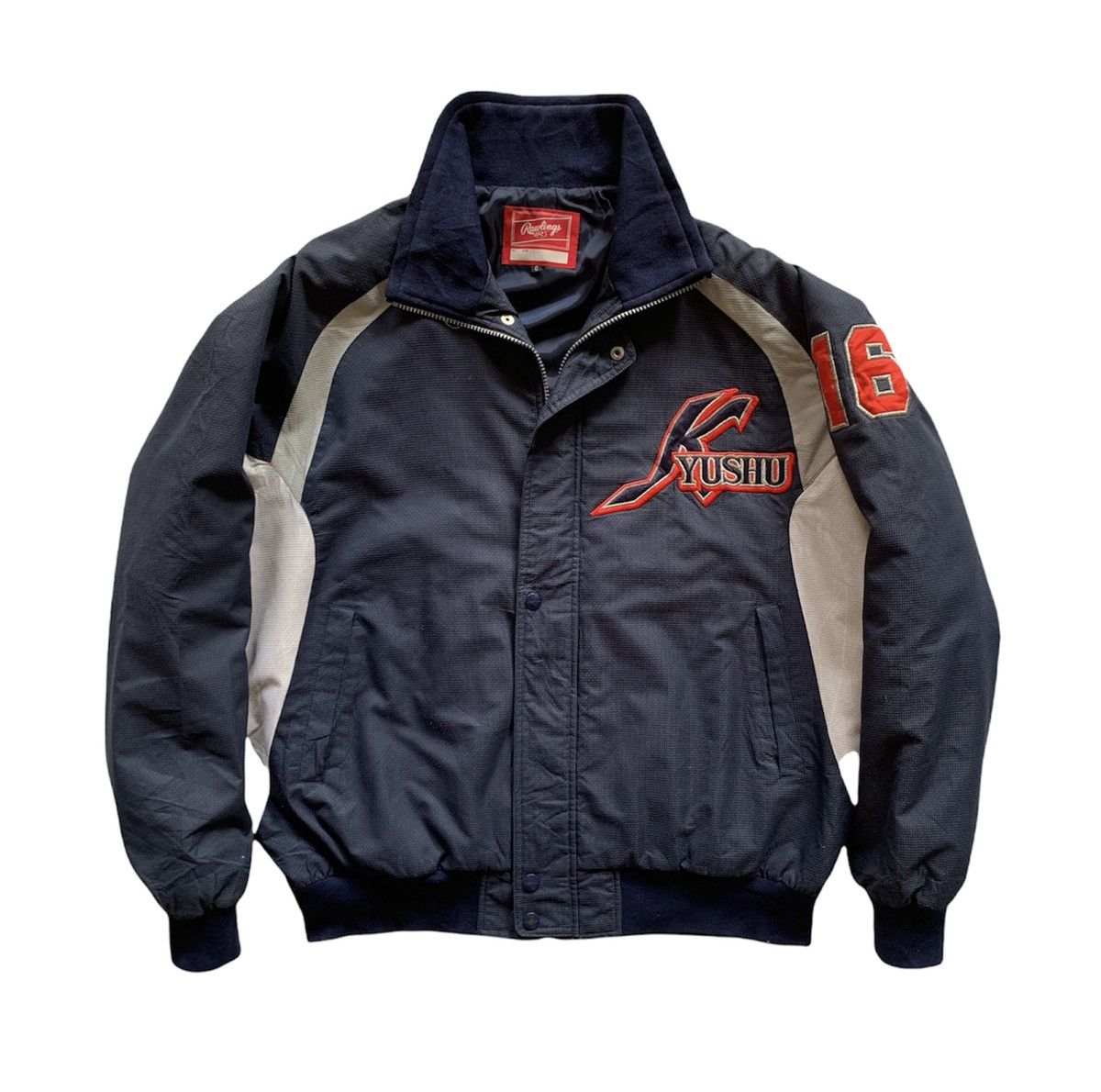 Vintage 👹Vintage Rawlings Baseball K Yushu 16 Varsity Jacket | Grailed