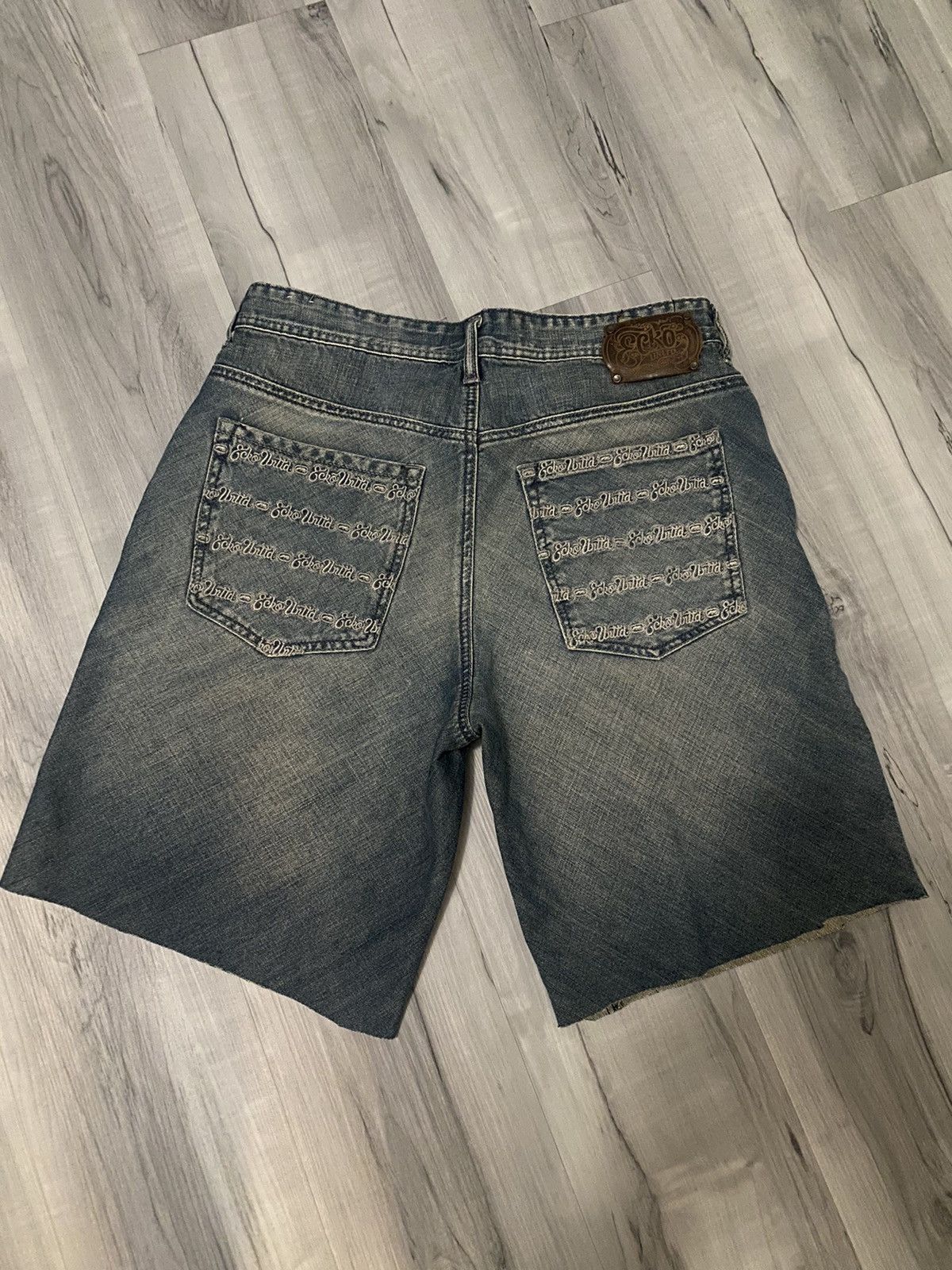 Affliction × JNCO × Vintage y2k Baggy Jorts | Grailed