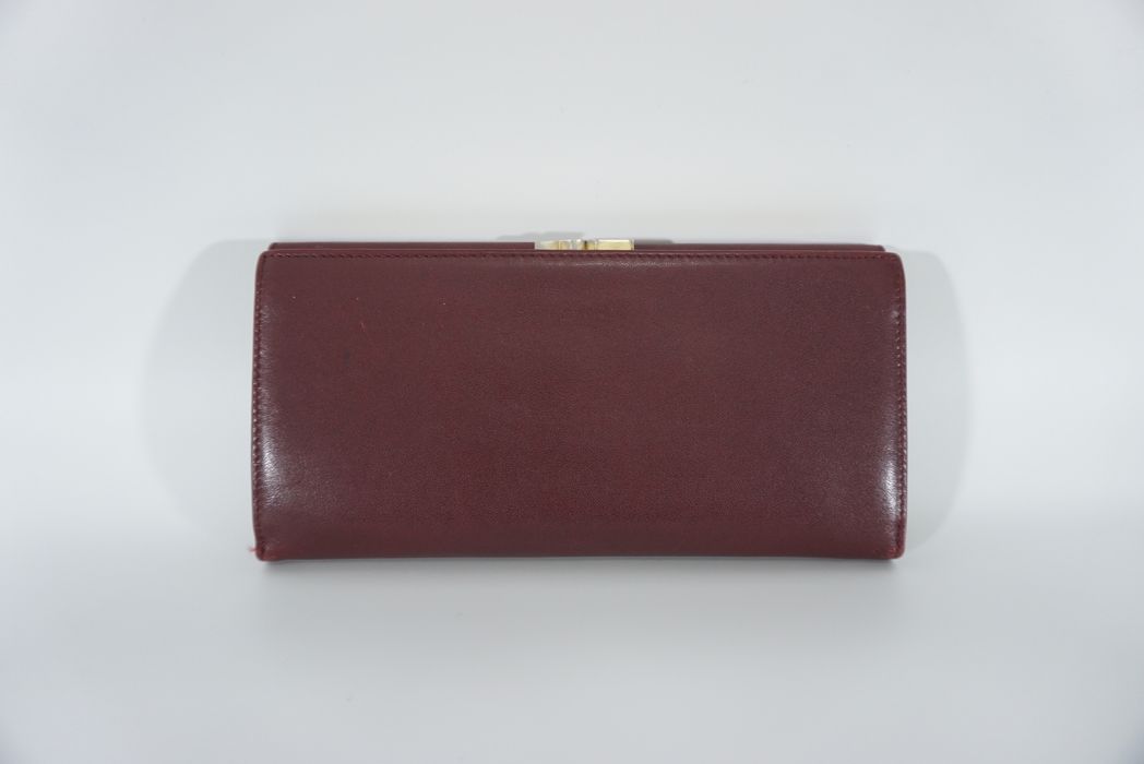 Cartier Cartier Embossed Leather Logo Bi-Fold Organizer Wallet | Grailed