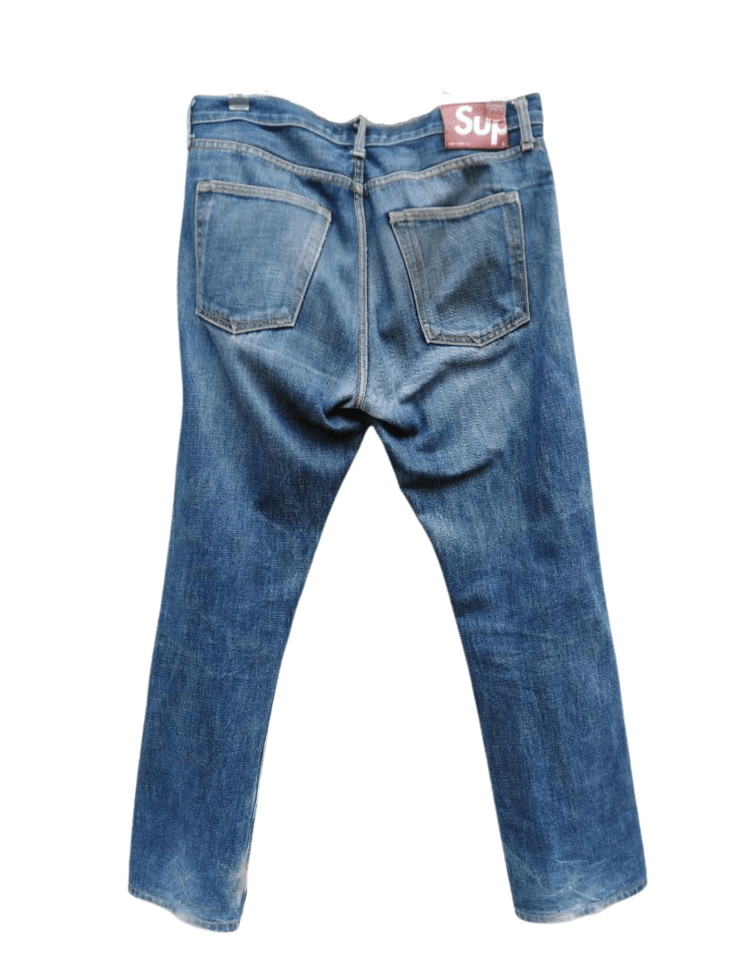 Supreme Supreme Selvedge Denim Button Fly Slim Fit | Grailed