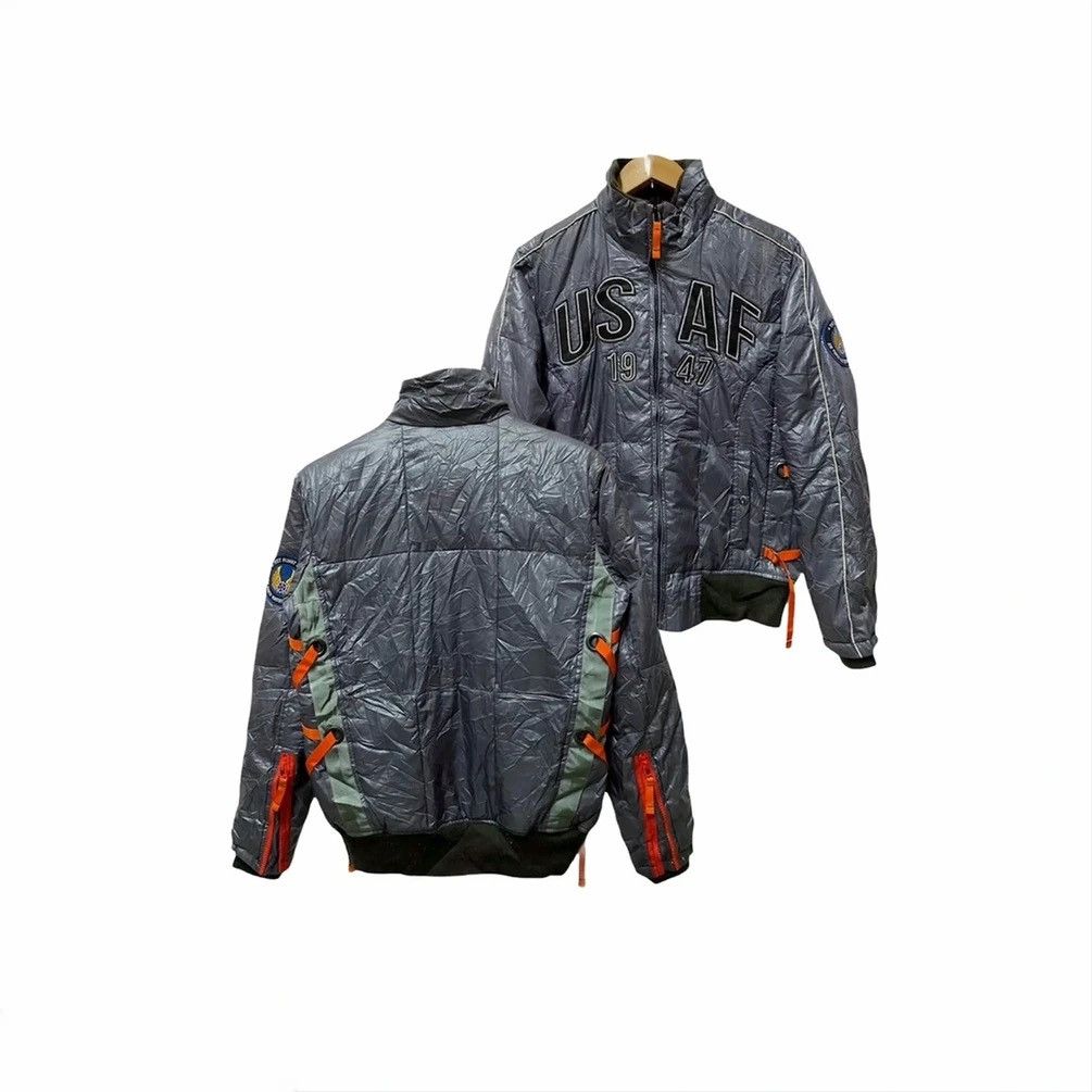 Avirex × Avirex Varsity Jacket × Military ARMED FORCES FLIGHT BASE ...