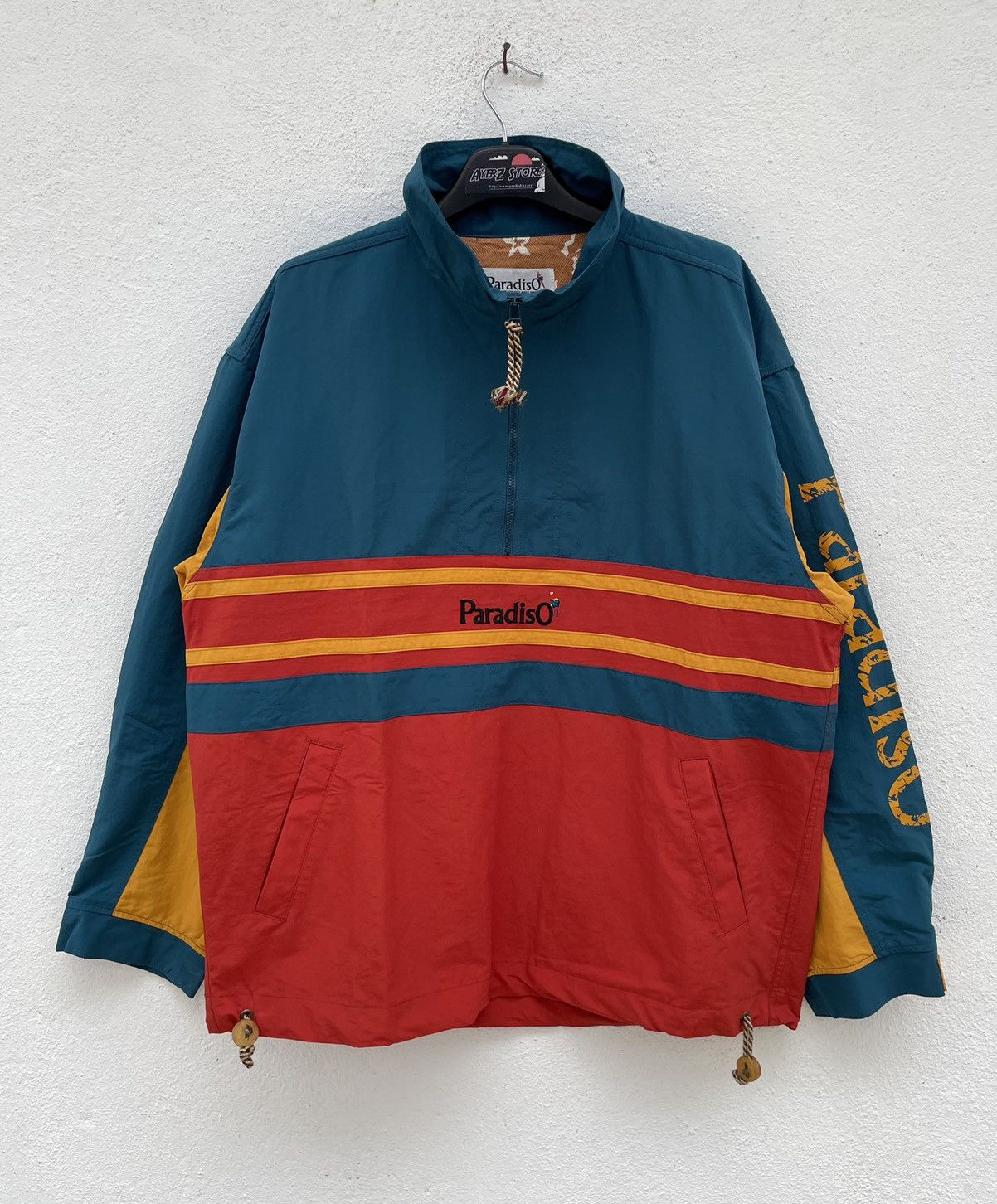 Japanese Brand Made In Japan ParadisO Multicolor Windbreaker | Grailed