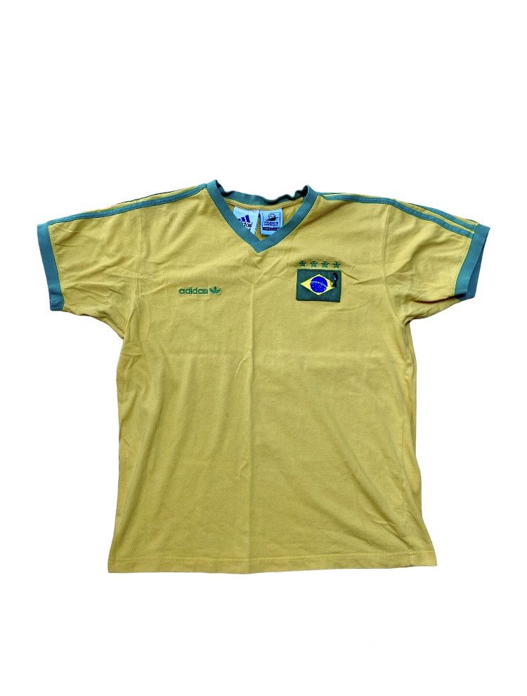 Adidas Vintage Brazil Blokecore | Grailed