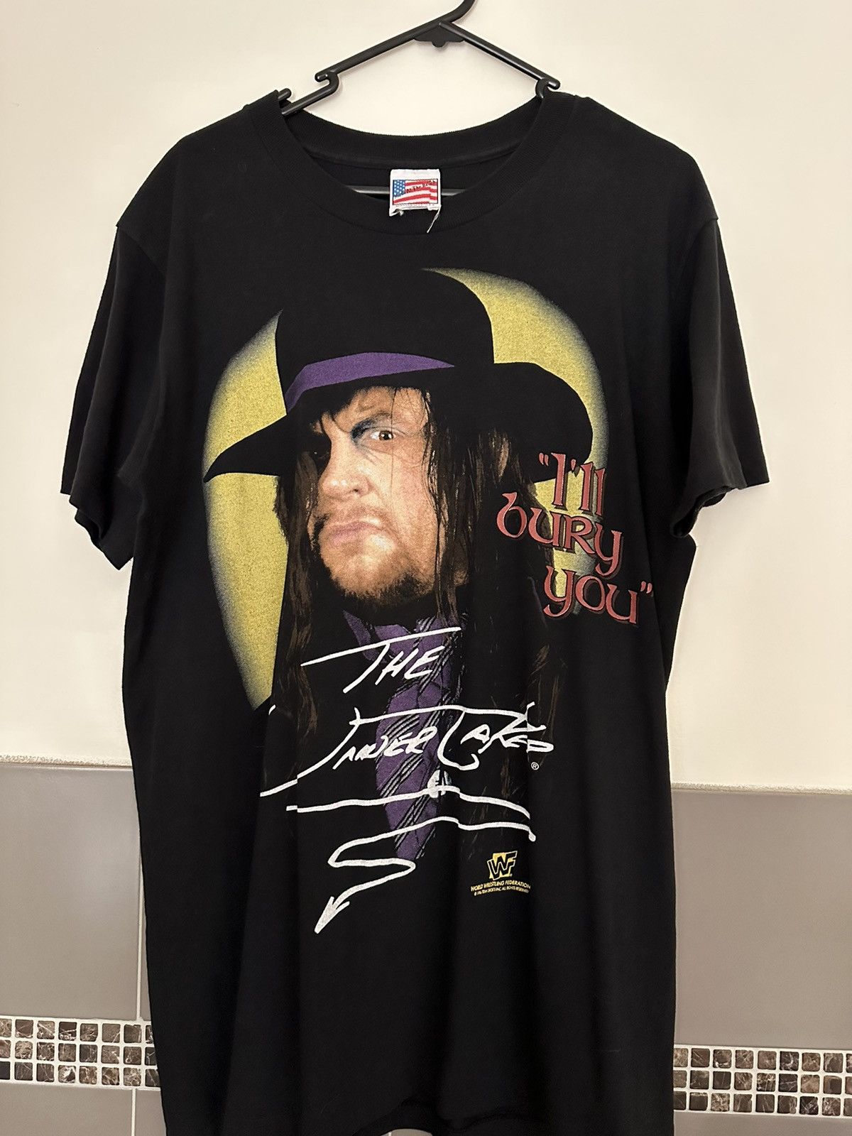 Vintage 1996 The Undertaker “I’ll Bury You” Single Stitch Tee | Grailed