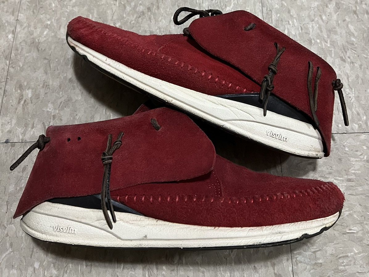 Visvim Visvim red suede fbt folk vintage rare | Grailed