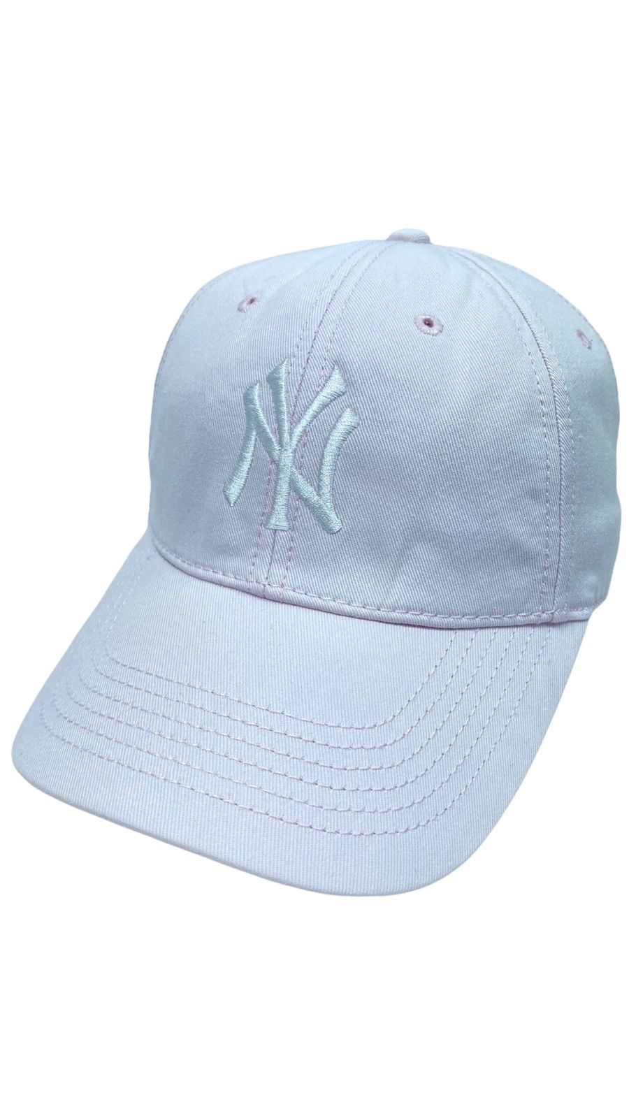Yankees 🔥LASTDROP🔥 Y2K New York Yankees Pale Pink Cap Hat | Grailed