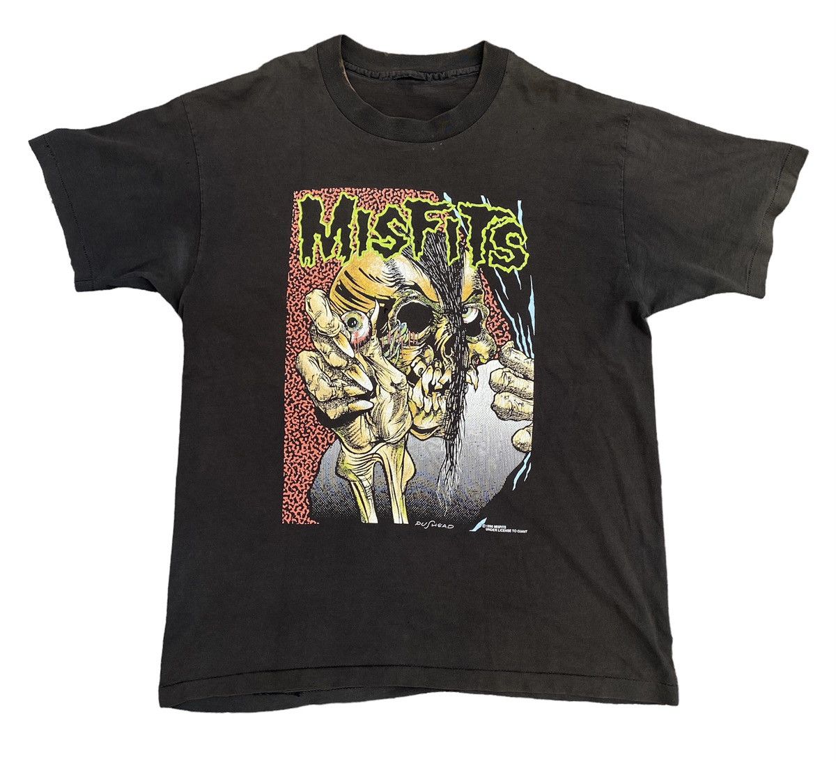 Vintage Vintage Misfits Pushead Earth ad 1990 | Grailed