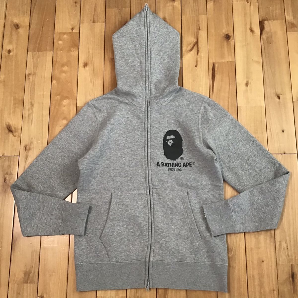 Bape BAPE head logo full zip hoodie a bathing ape | Grailed