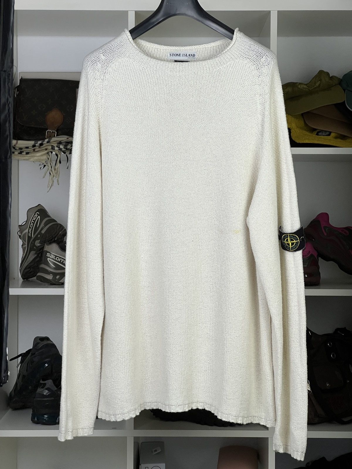 Stone Island VERY RARE Vintage 90’s Stone Island Knitwear sweater | Grailed