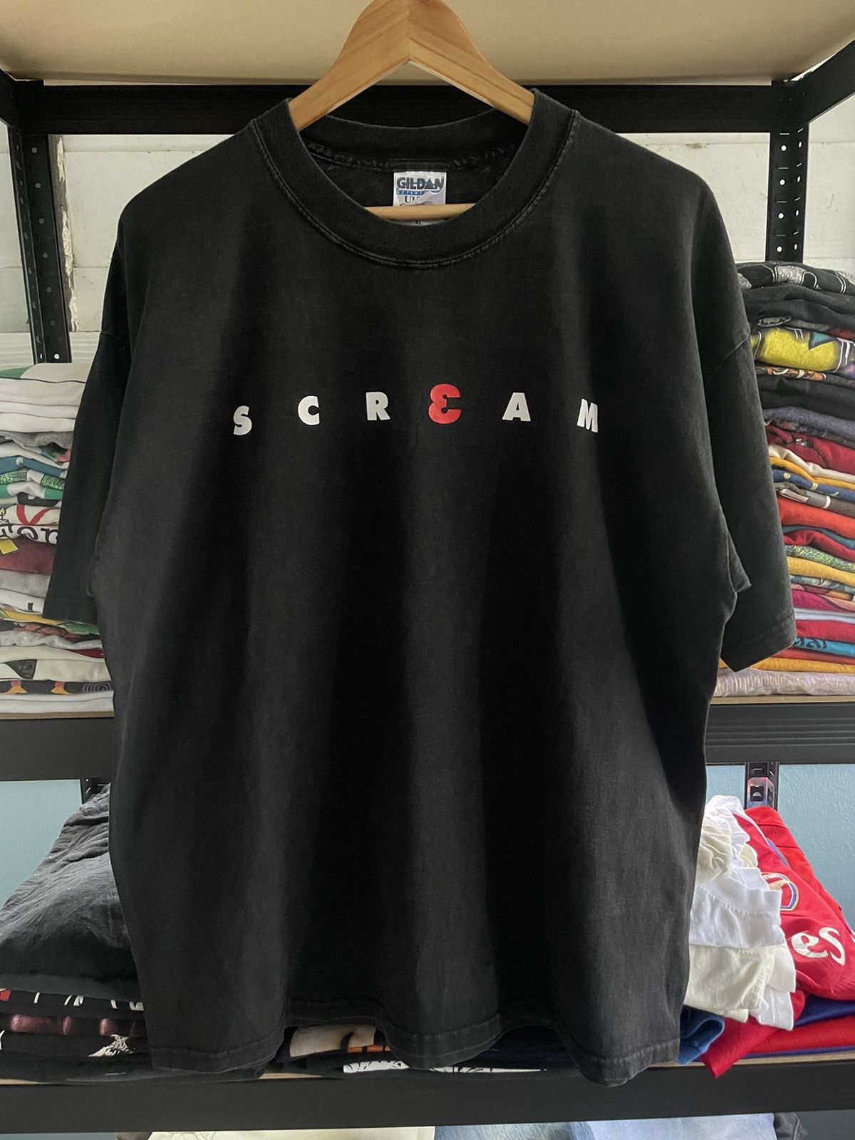 Vintage Y2K Vintage Scream 3 Horror Movie Black T-Shirt | Grailed
