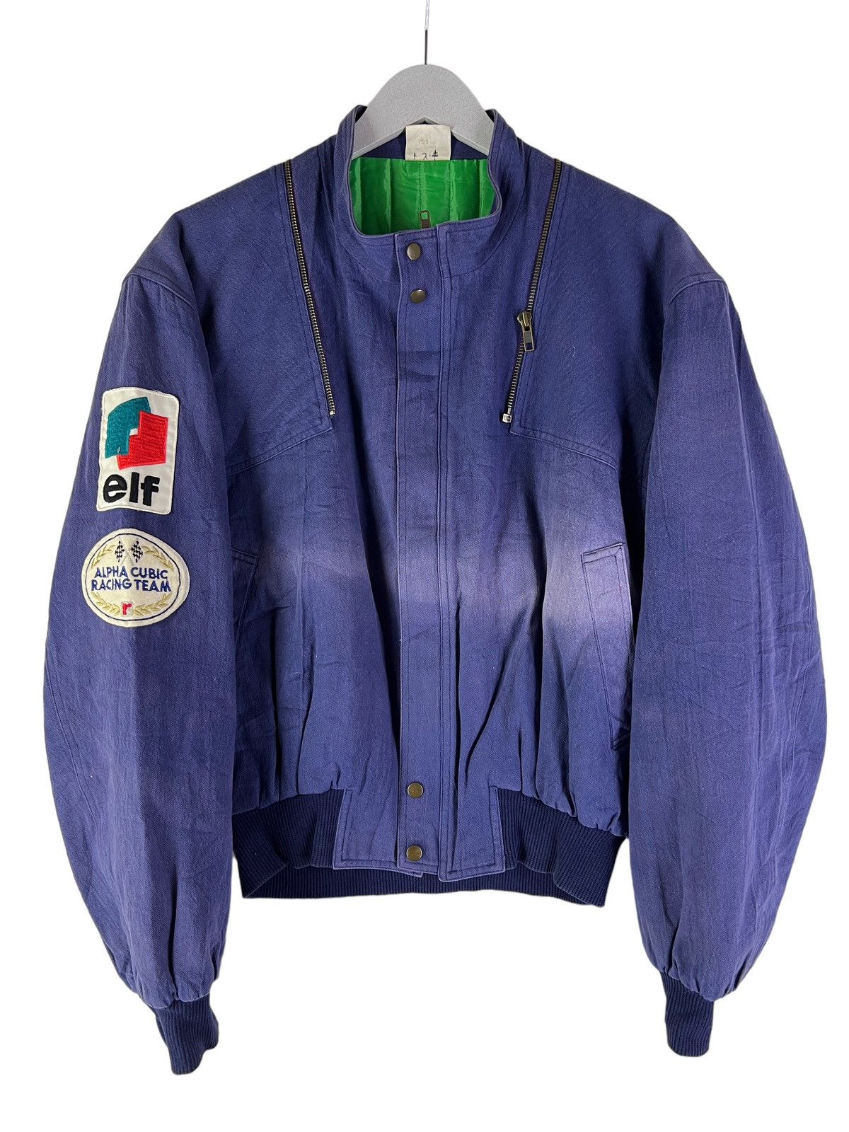 Japanese Brand × Racing × Vintage 🔥VINTAGE ALPHA CUBIC ELF RACING TEAM ...