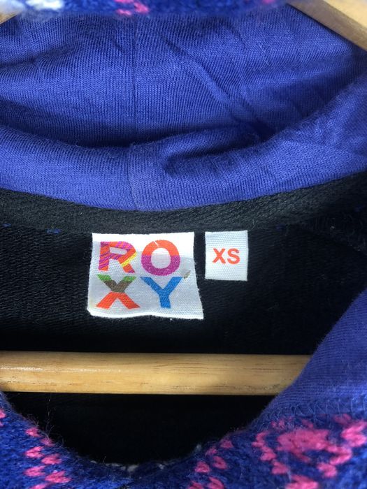 Vintage VINTAGE ROXY HOODIES BLACK SWEATSHIRT | Grailed