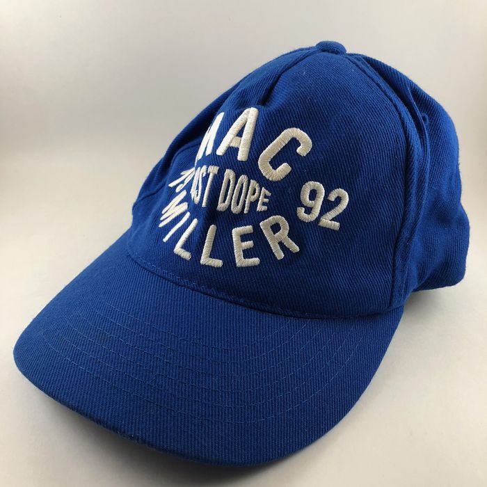 Mac Miller Official Mac Miller Most Dope 1992 Thumbs Up Blue Snapback ...