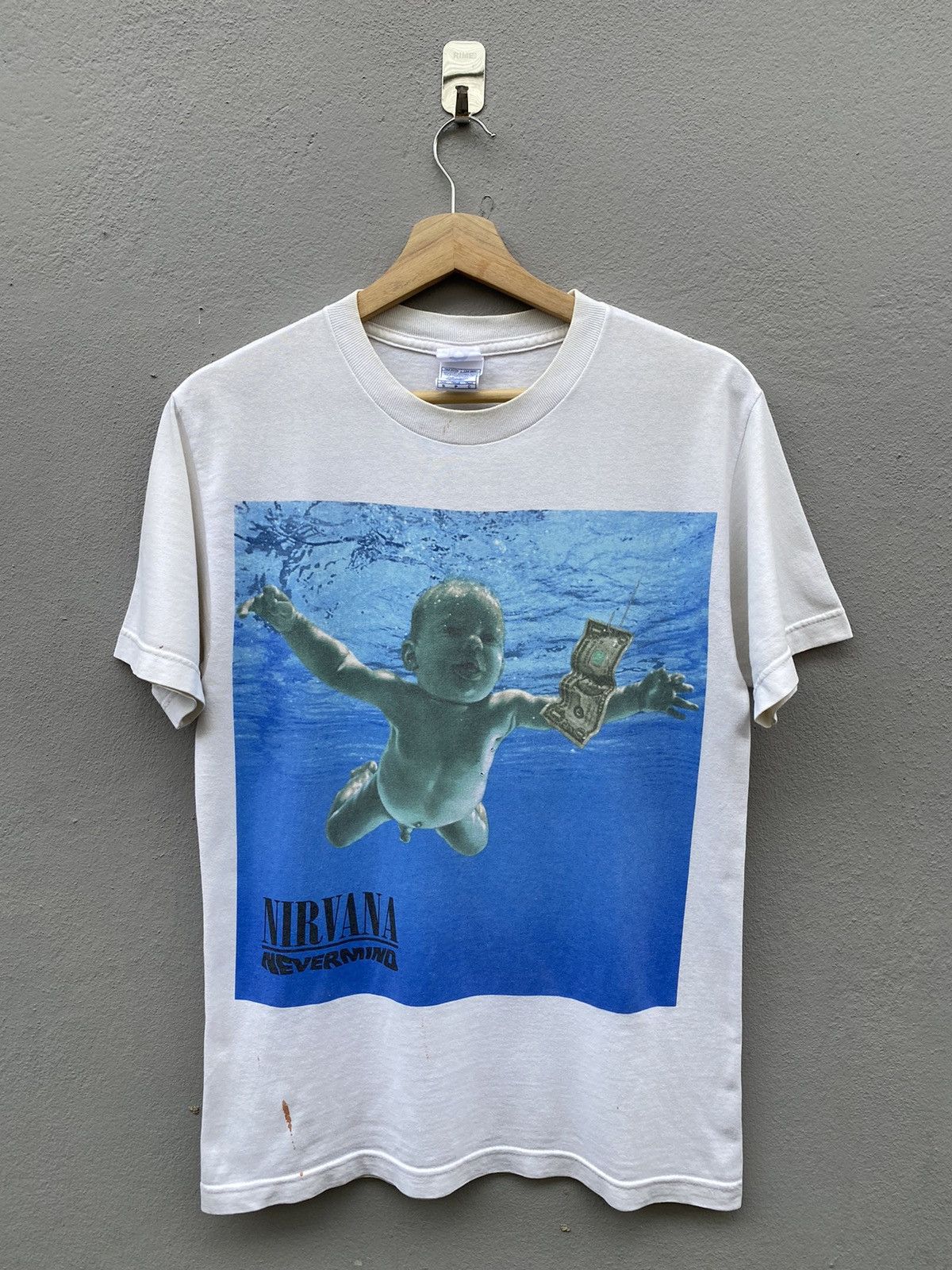 Band Tees × Nirvana × Vintage Vintage Distress NIRVANA “Nevermind” Masterpiece Grunge Tee | Grailed