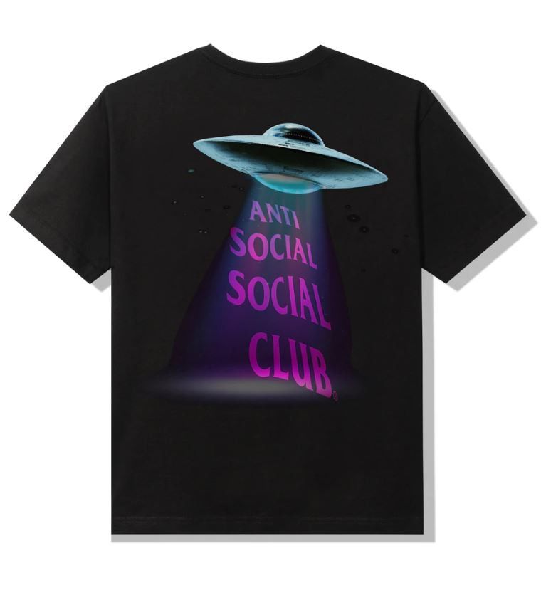 Anti Social Social Club Anti Social Social Club Thoughts Black Tee ASSC ...