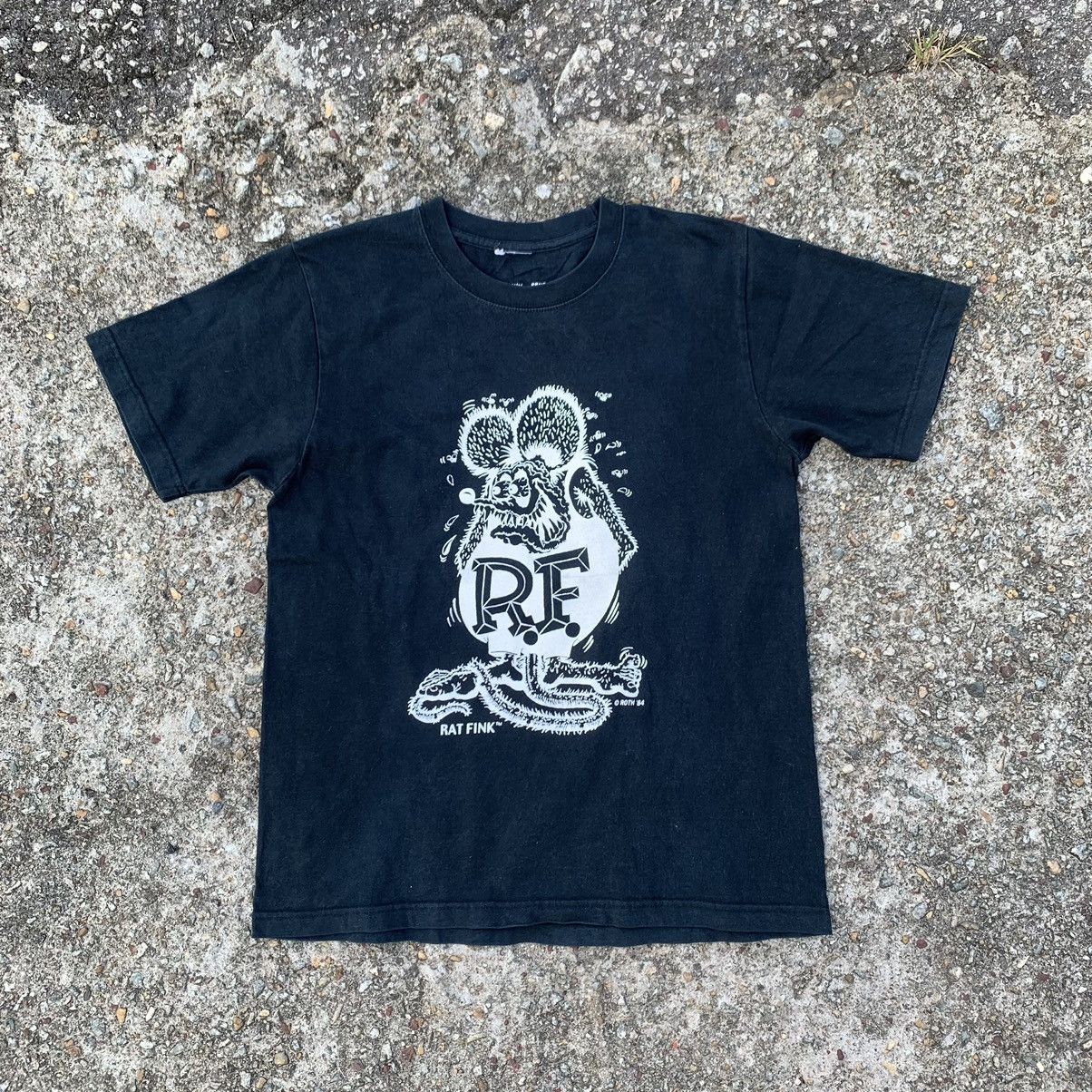 Racing × Very Rare × Vintage VINTAGE RAT FINK RACING T SHIRT | Grailed