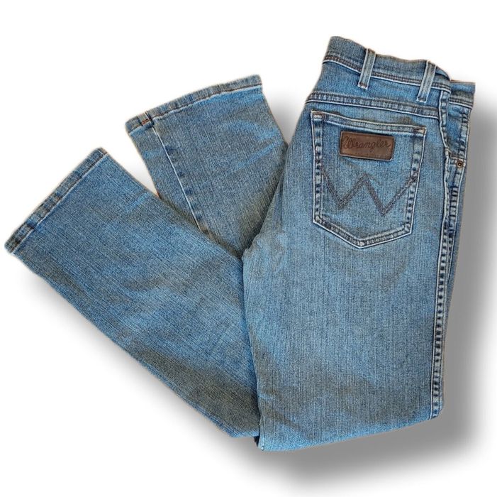 Vintage Vtg Wrangler y2k W32 L30 unisex/Female straight denim jeans ...