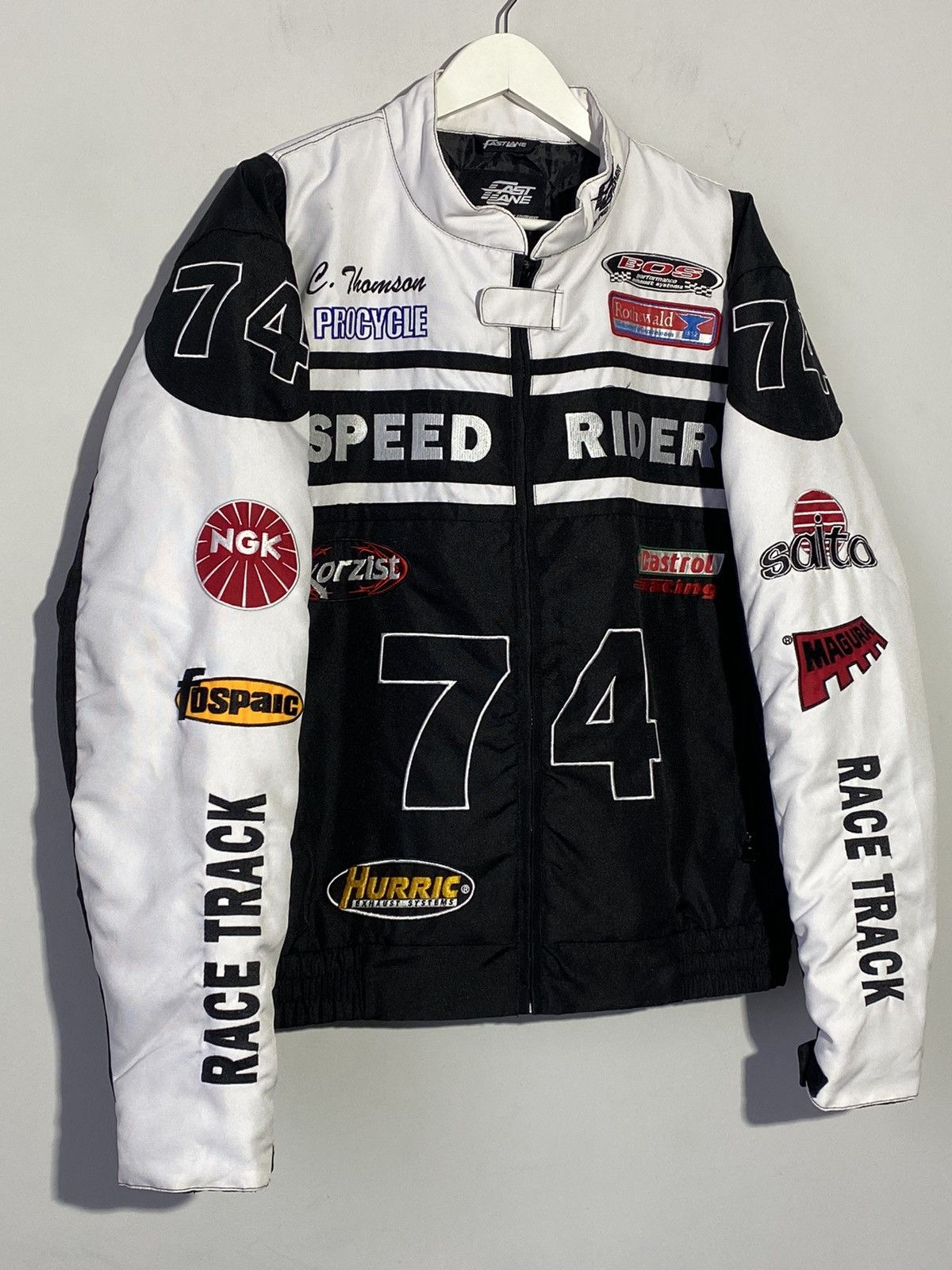 Vintage Speed Freak vintage rare men’s racing jacket | Grailed
