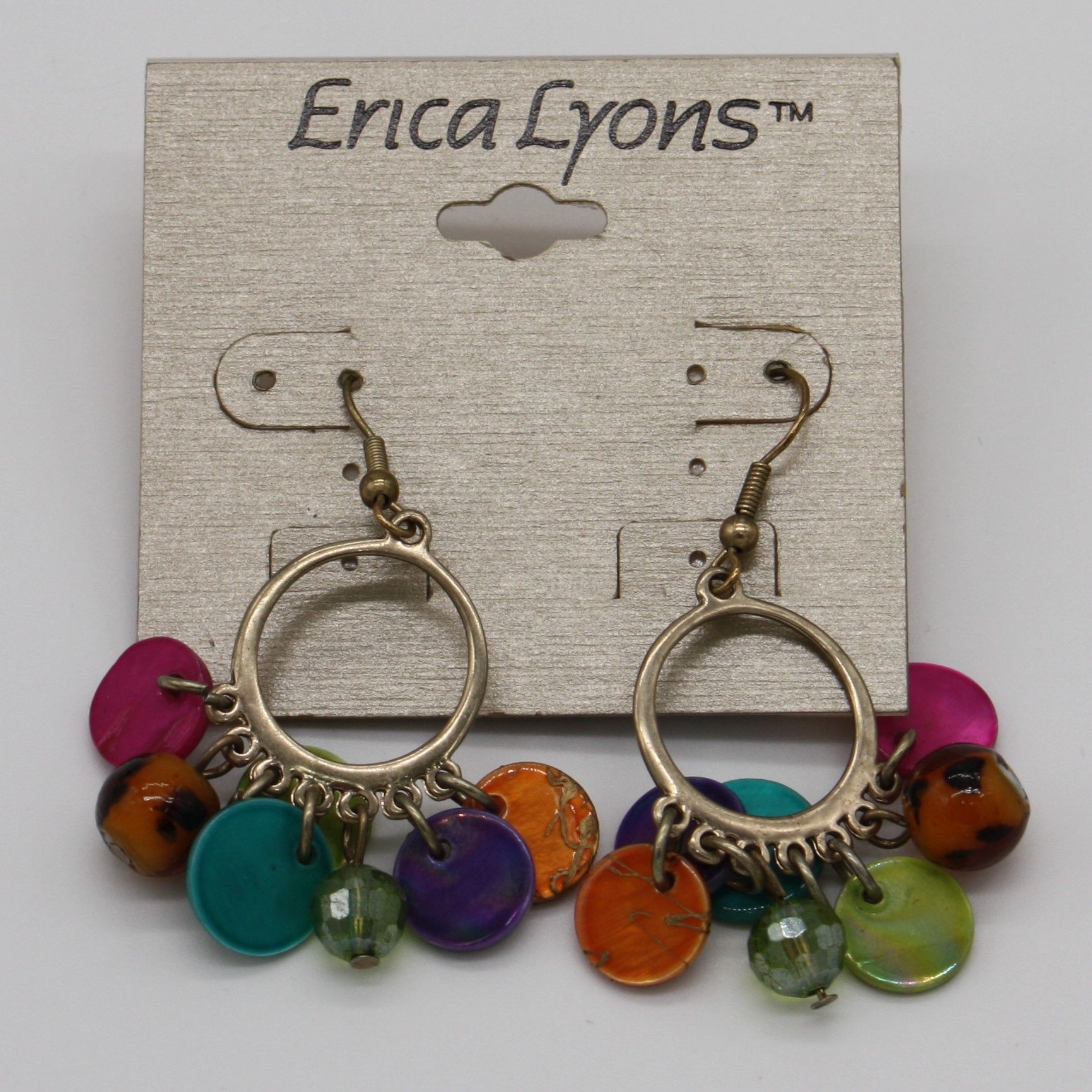 Other Erica Lyons Multi-Color Dangle Earrings | Grailed