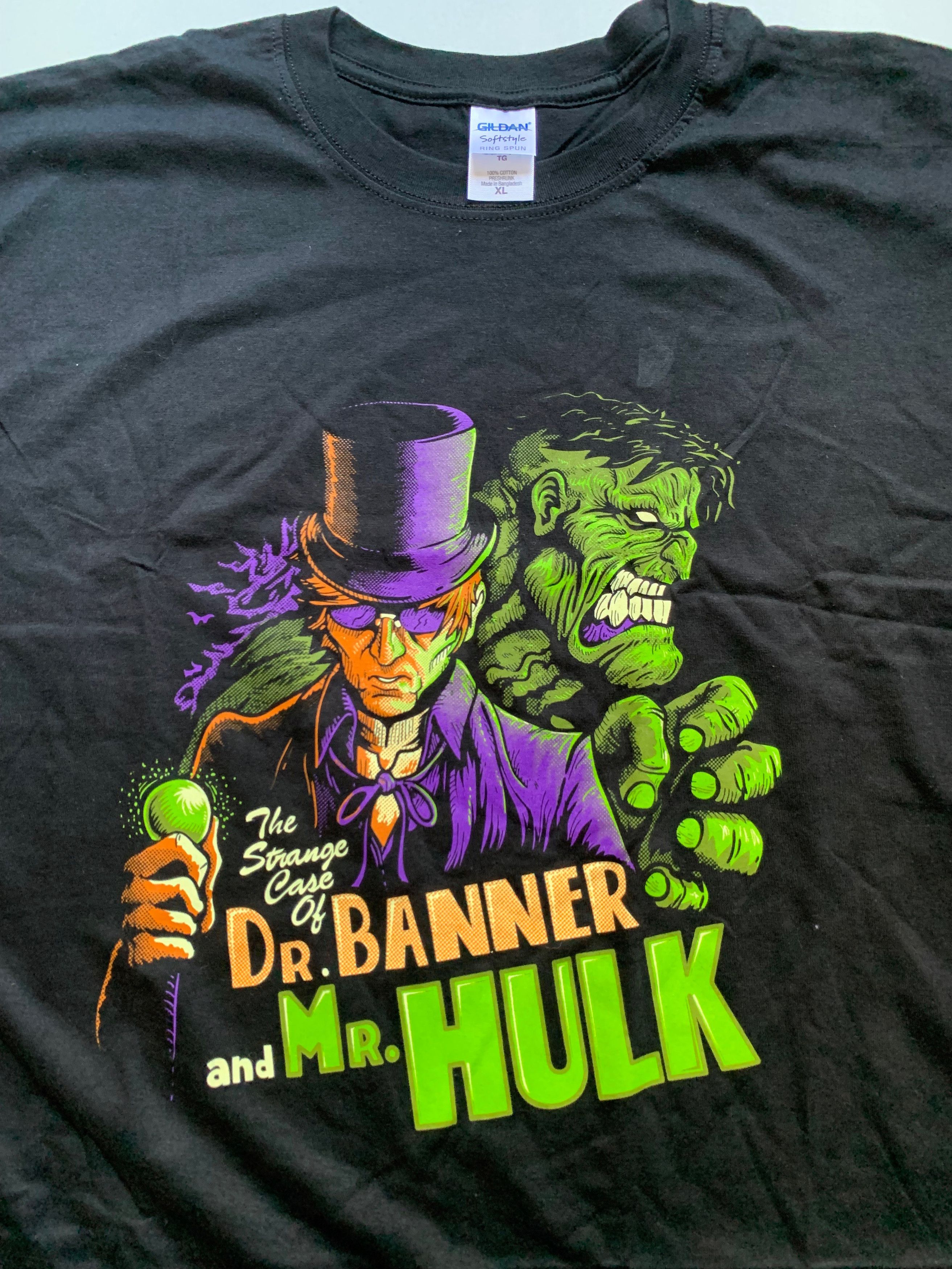 Expert Horror × Streetwear × Vintage DR.BANNER MR. HULK COMIC HORROR ...