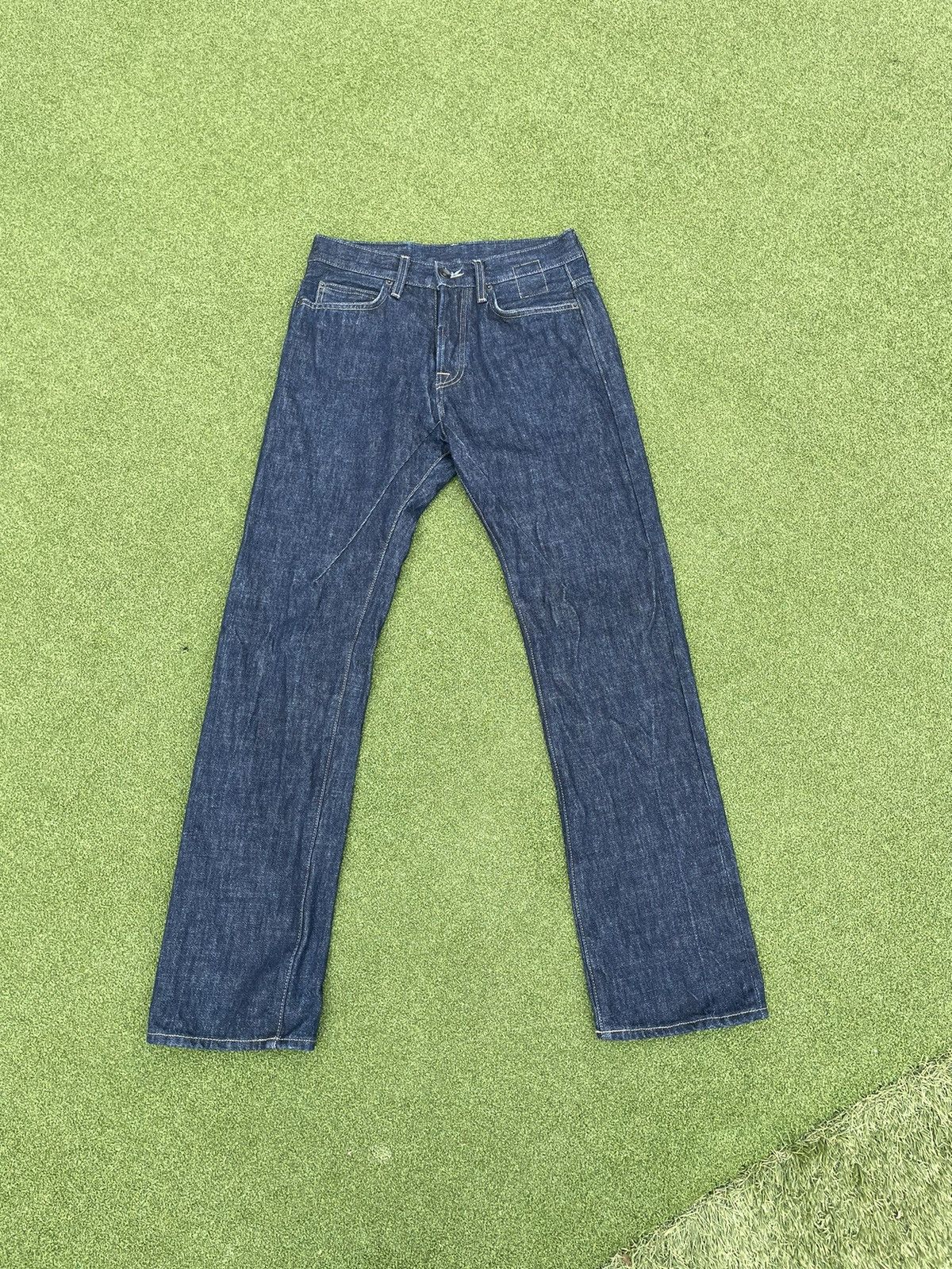 Rick Owens Drkshdw Rick Owens Drkshdw Dark Blue Denim Torrence Cut Grailed