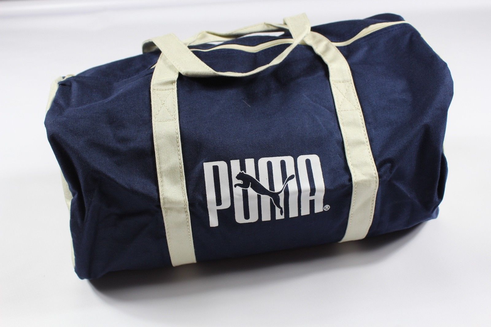 Vintage Vintage 80s Puma Canvas Handled Weekender Duffel Travel | Grailed