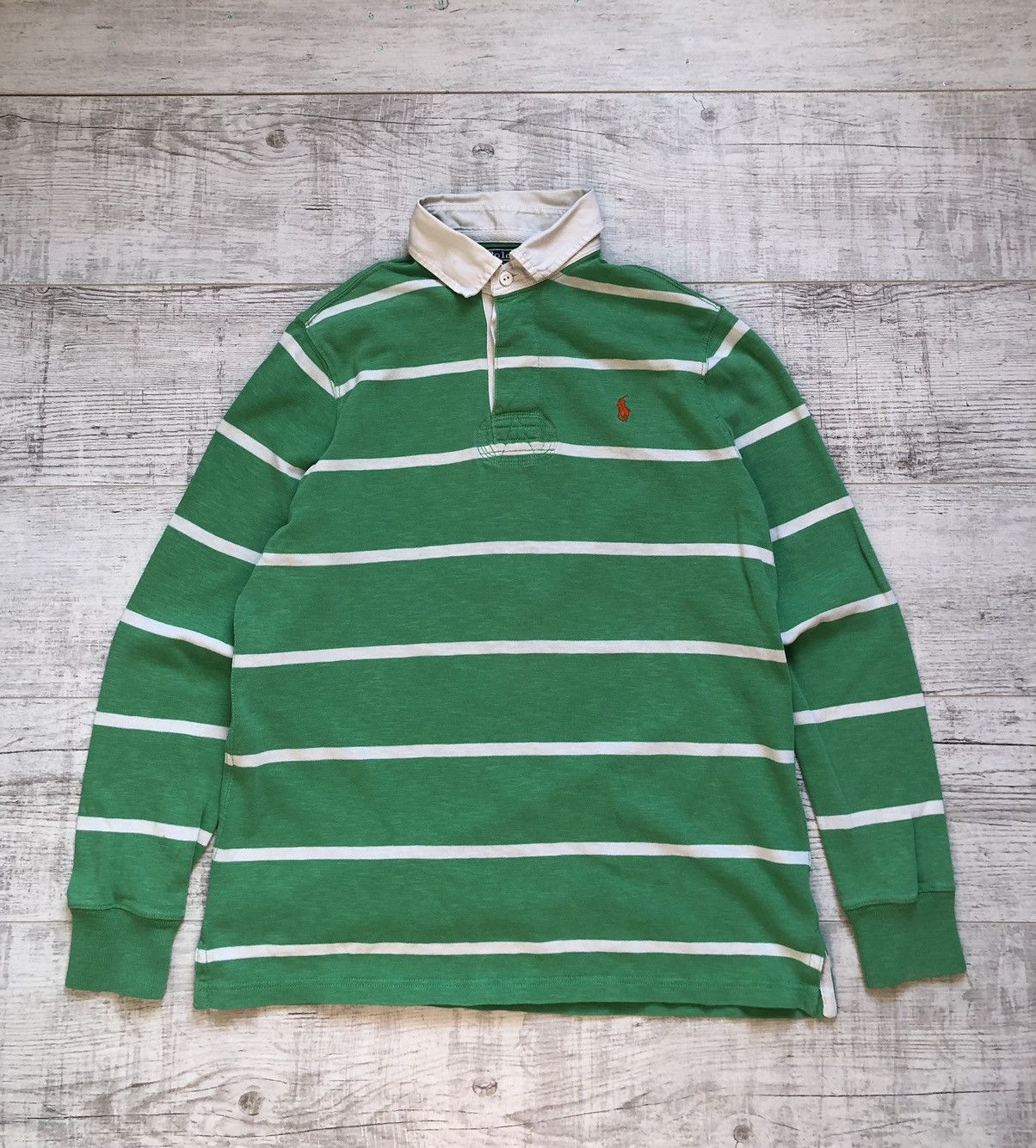 Polo Ralph Lauren × Rugby Ralph Lauren × Vintage Vintage Polo Ralph Lauren Rugby Long Sleeve ...