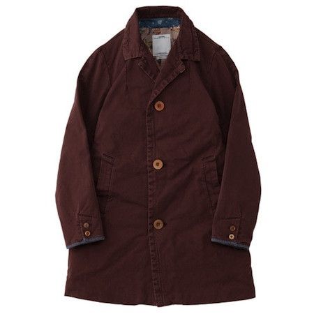 Visvim MIES COAT / BURGUNDY / 1 | Grailed