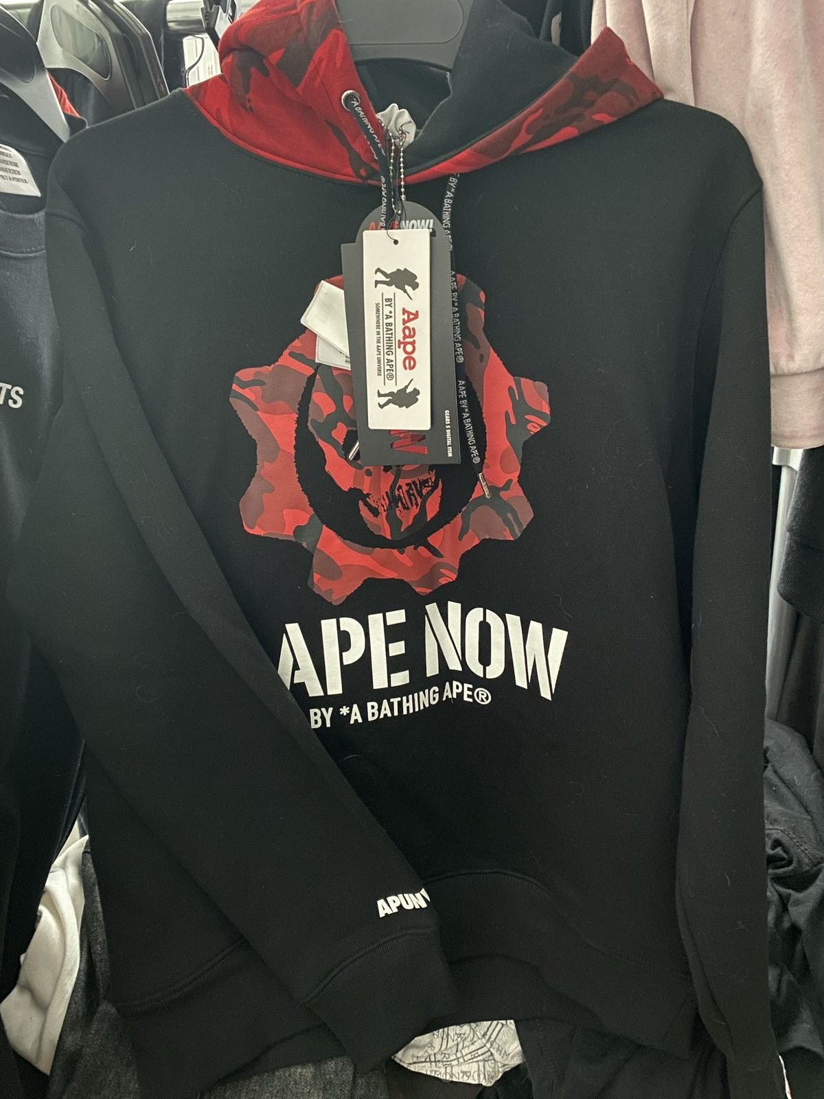 Aape Aape x Gears of War hoodie | Grailed