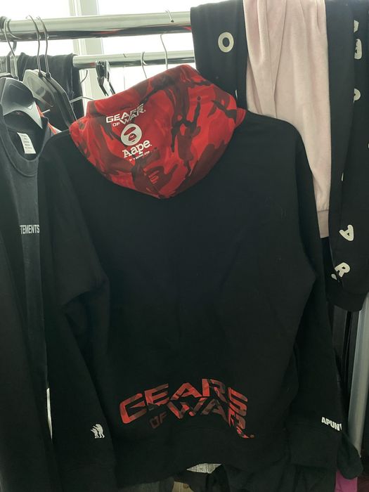 Aape Aape x Gears of War hoodie | Grailed