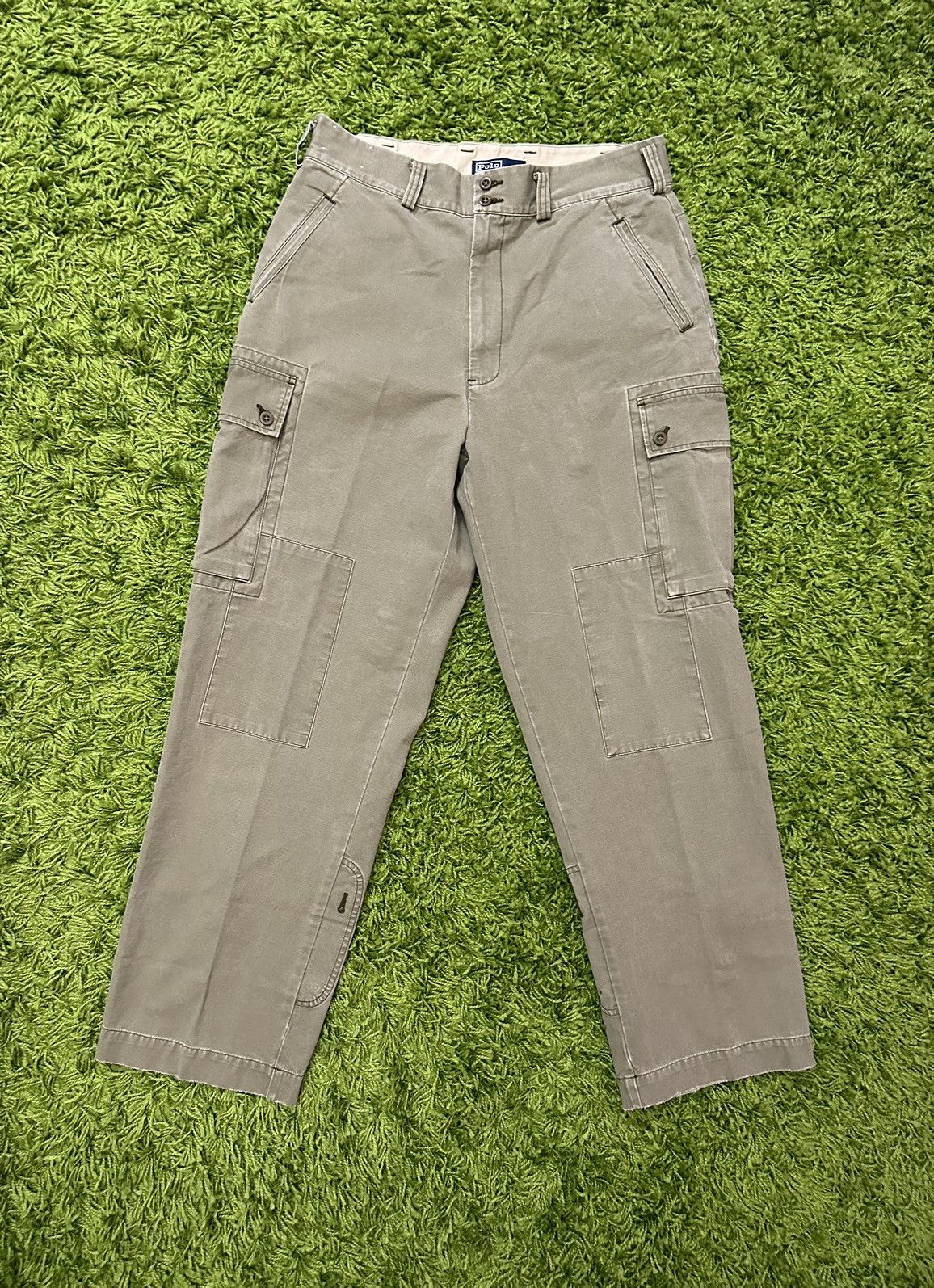 Avant Garde × Polo Ralph Lauren × Vintage 🔥Vintage Polo Ralph Lauren Baggy Cargo Pants Y2K Skate ...