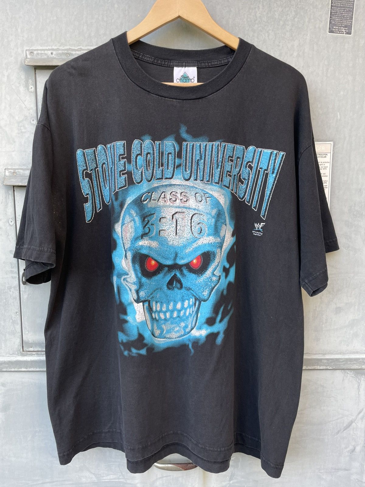 Vintage Vintage 1990’s Stone Cold University WWE Wrestling Rap Tee ...