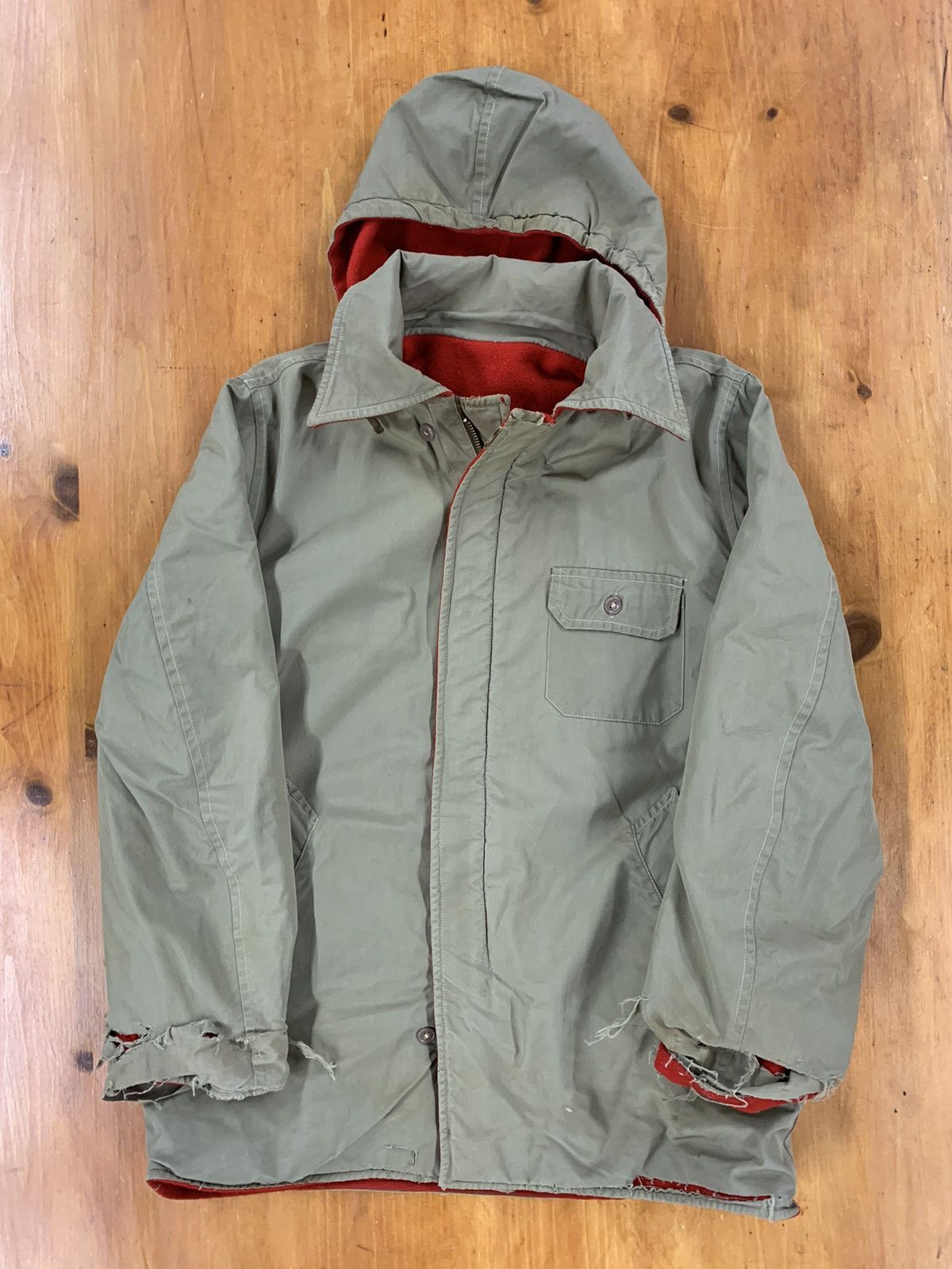 Vintage Vintage 1960s Reversible Weather Master Jacket | Grailed