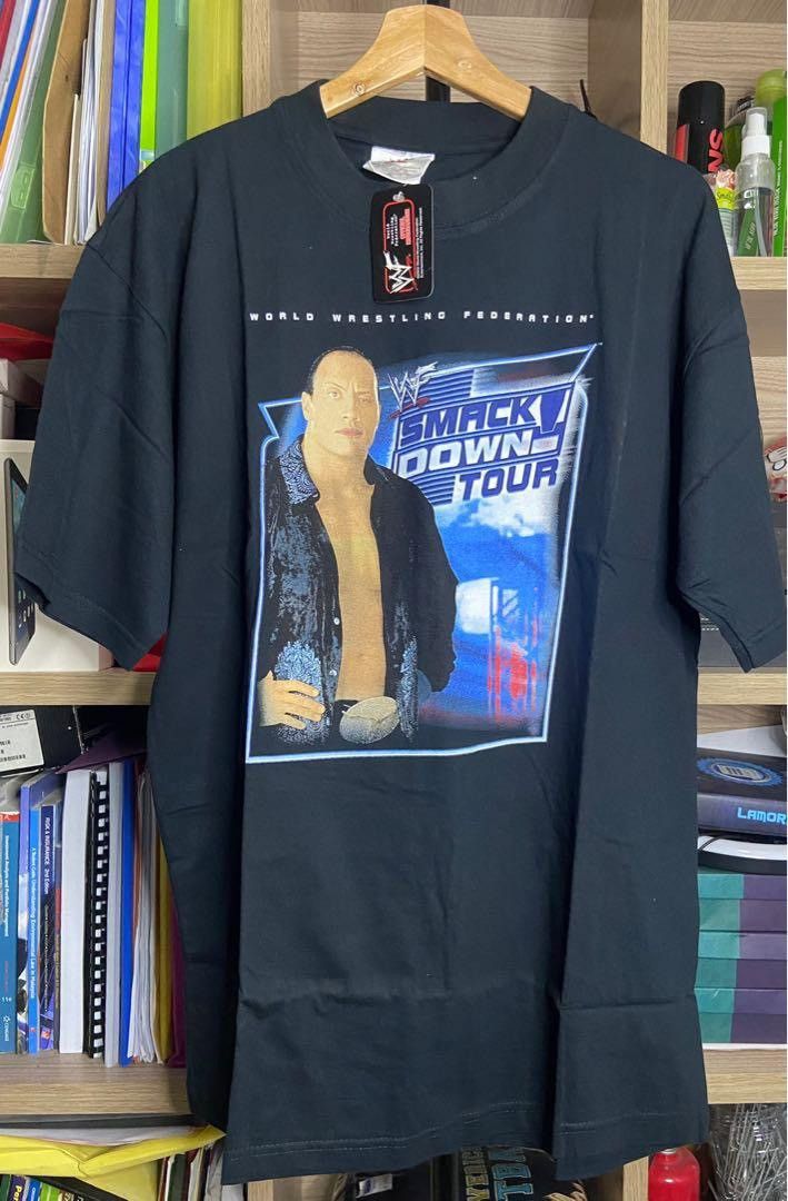 Wwe × Wwf 2002 Smackdown Tour Asia The Rock | Grailed