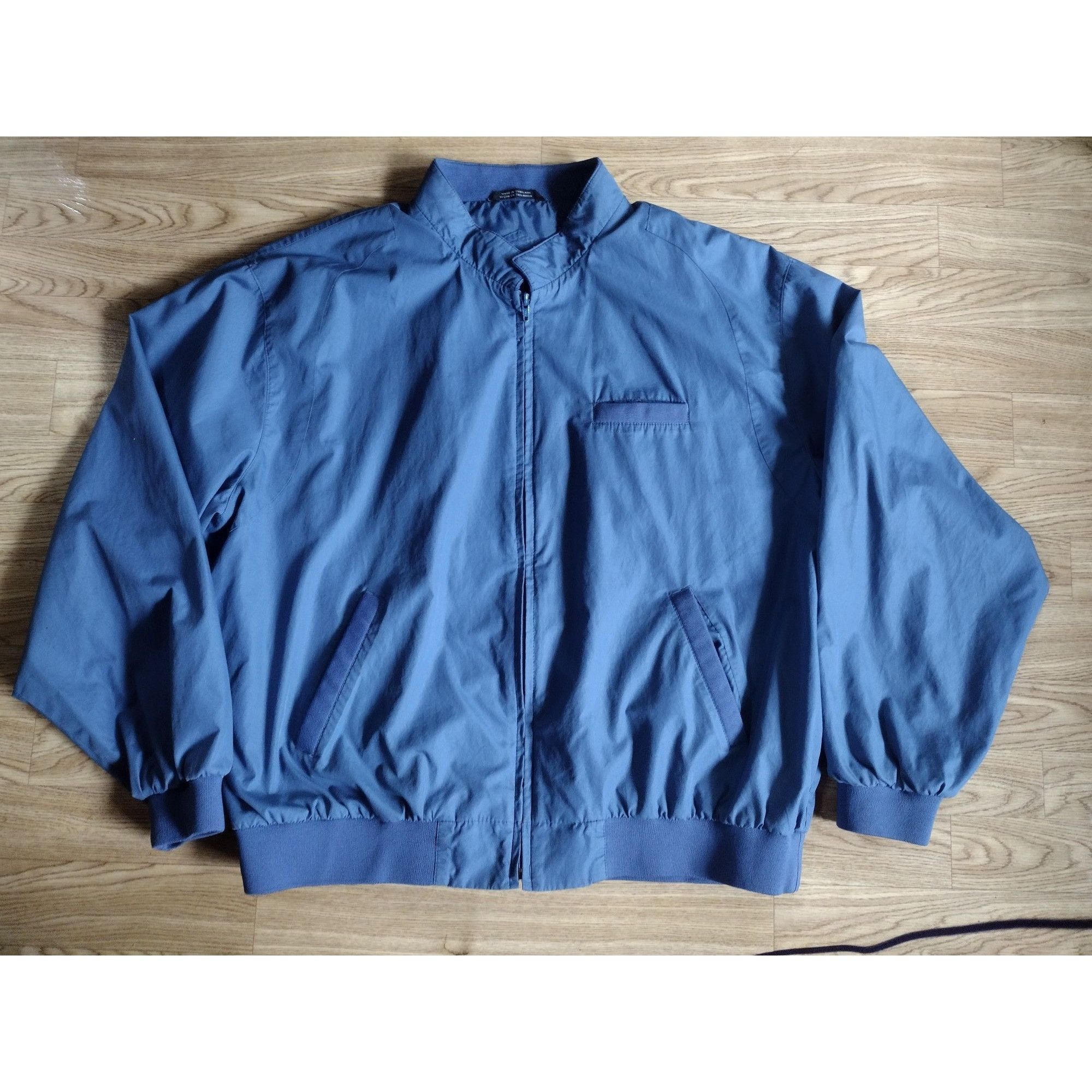 Members Only Members Only Racer Jacket Sz XXL Long Blue 80s Vintage ...