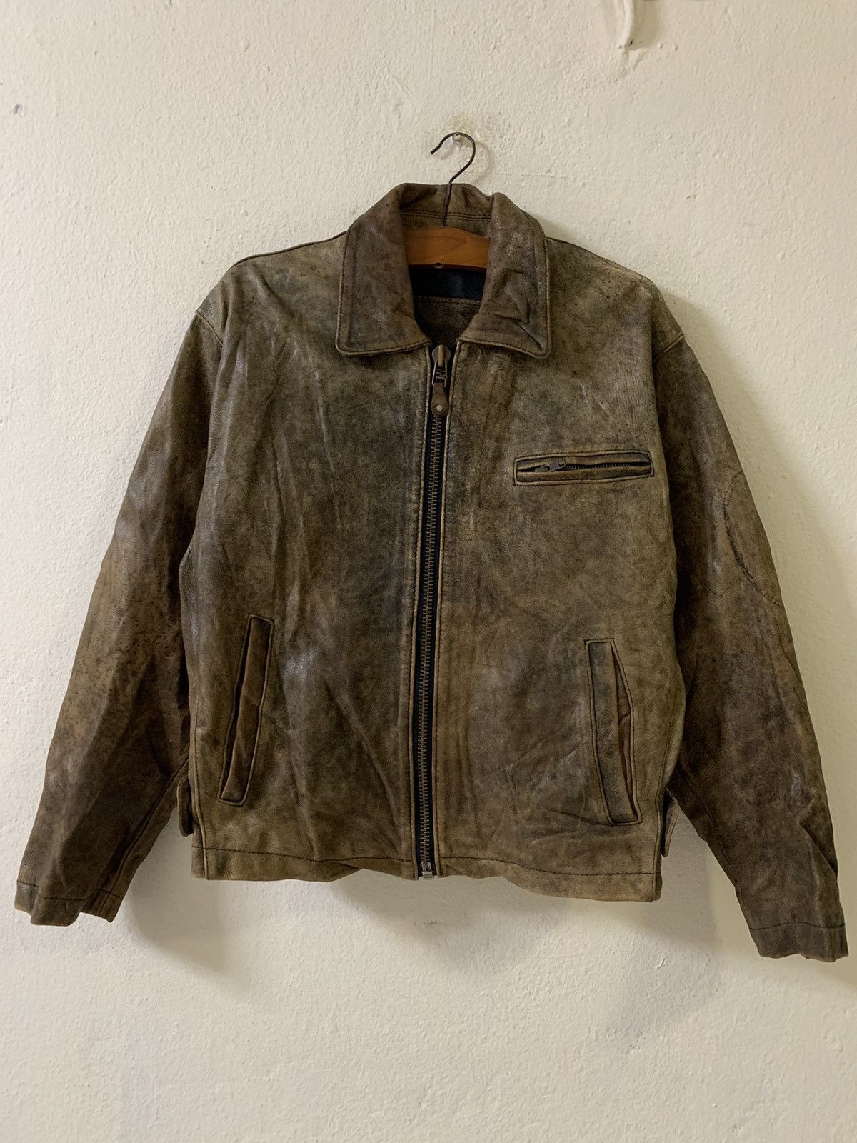 Other Moda Italiana Leather Jacket | Grailed