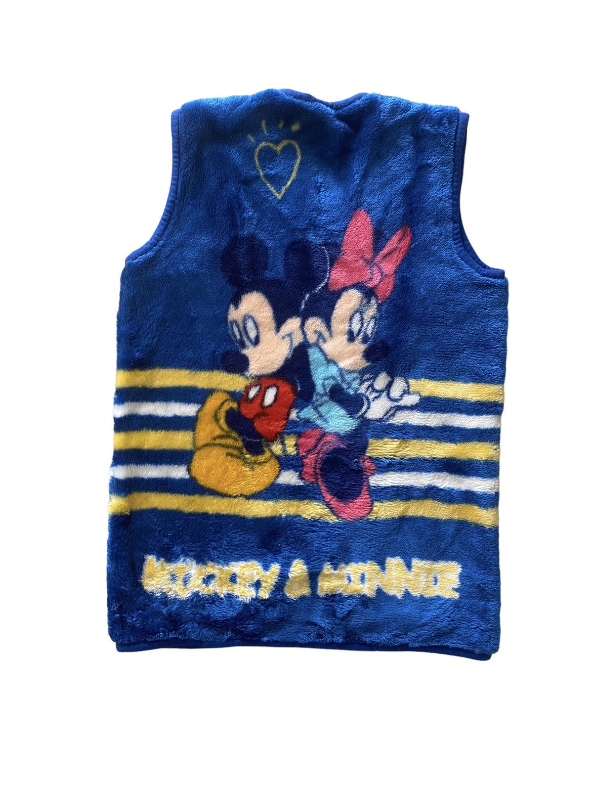 Disney × Mink Fur Coat × Vintage vintage vest mickey mouse faux over ...