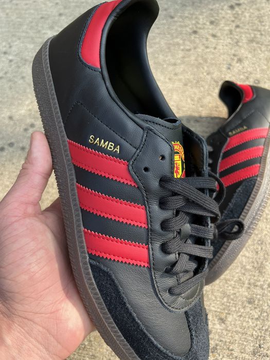 Adidas Adidas Samba Manchester United Shoes | Grailed