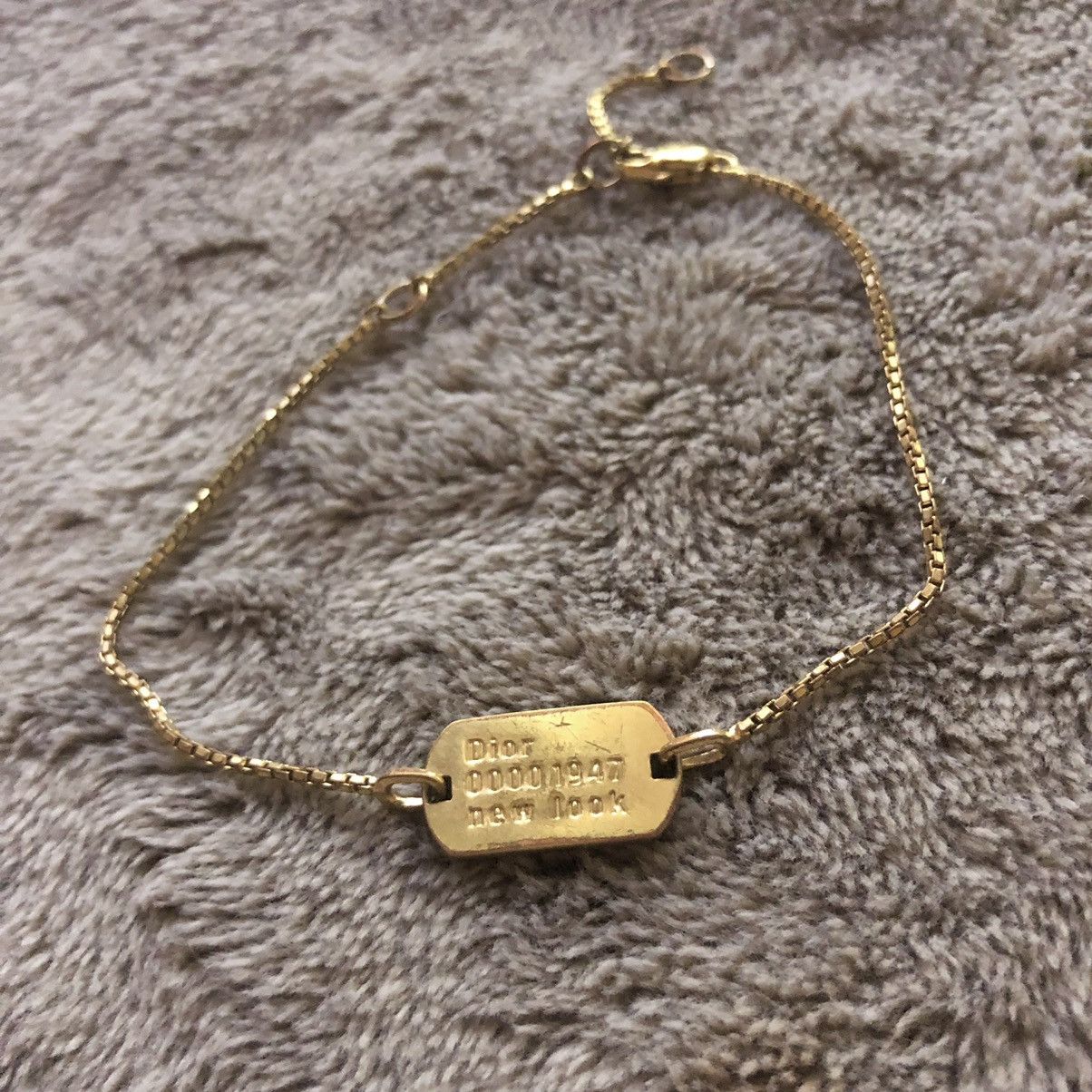 Dior Dior Dog Tag Bracelet | Grailed