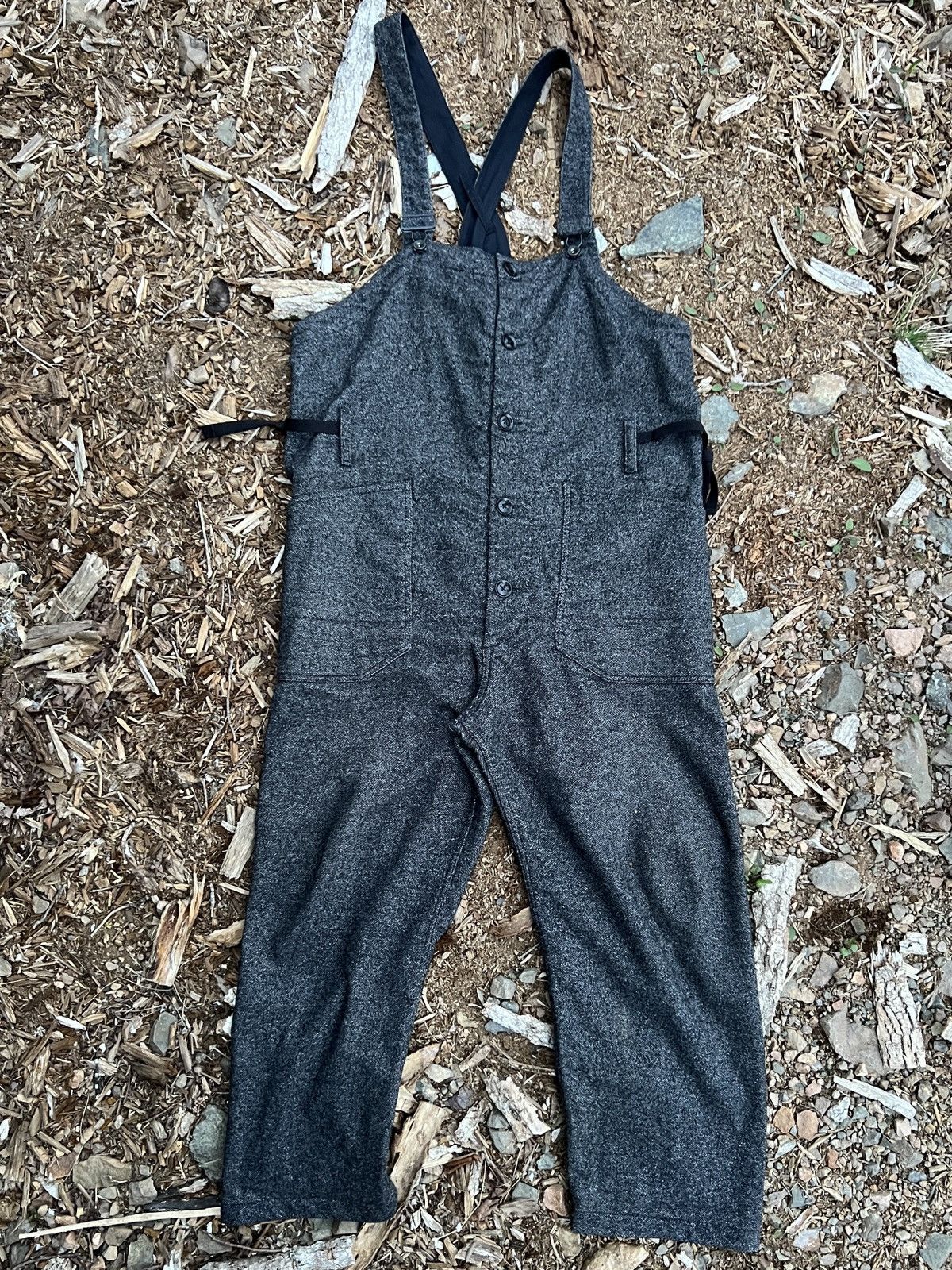 Engineered Garments FW18, Overalls, Homespun Wool, Small | Grailed