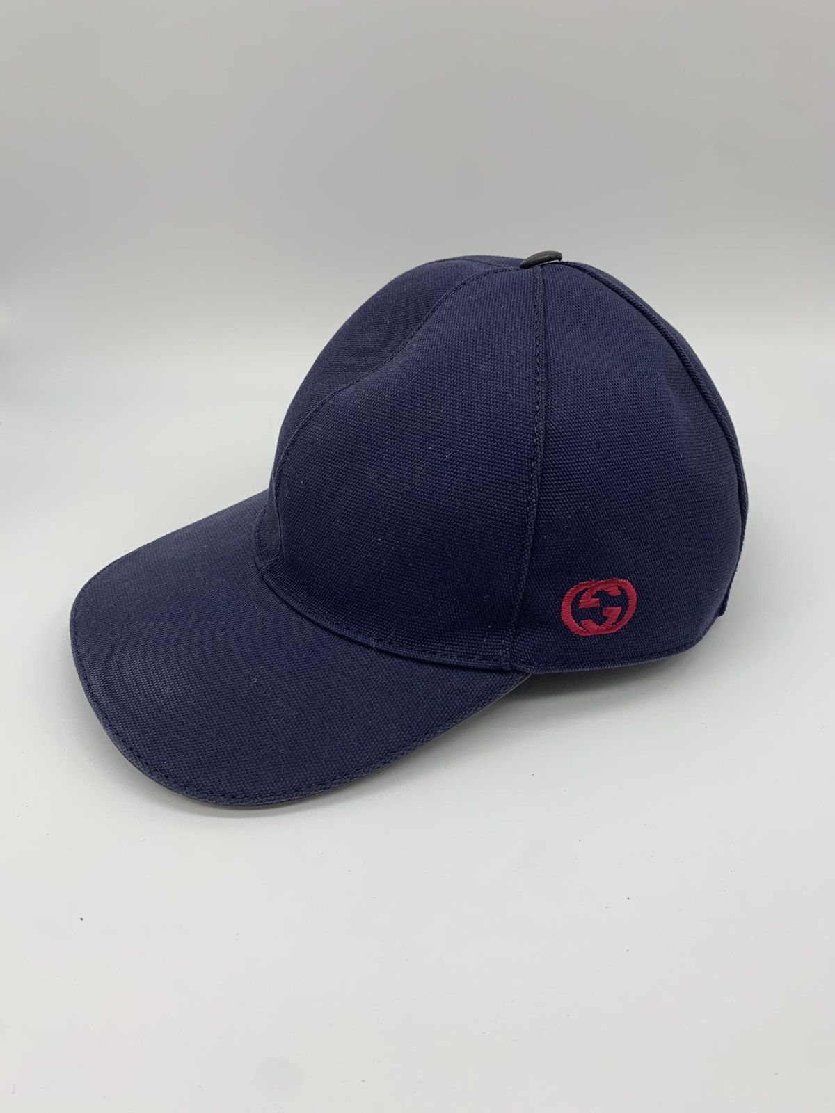 Gucci Gucci Navy Fitted Cap | Grailed