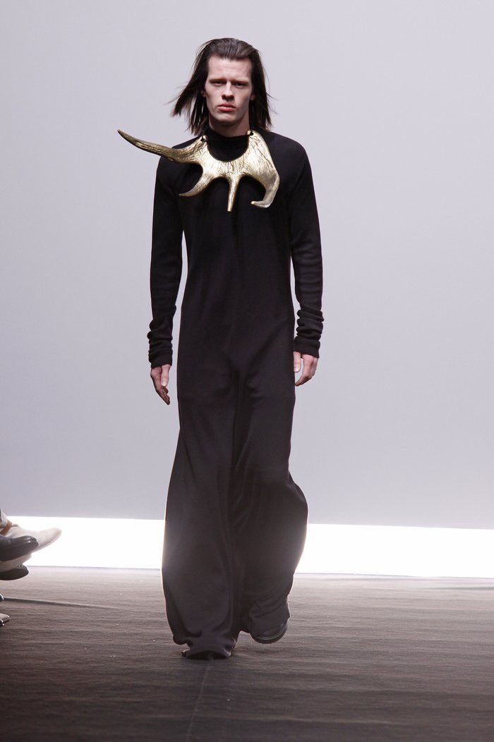Rick Owens Archive FW09 CRUST Men’s Merino Wool Dress | Grailed