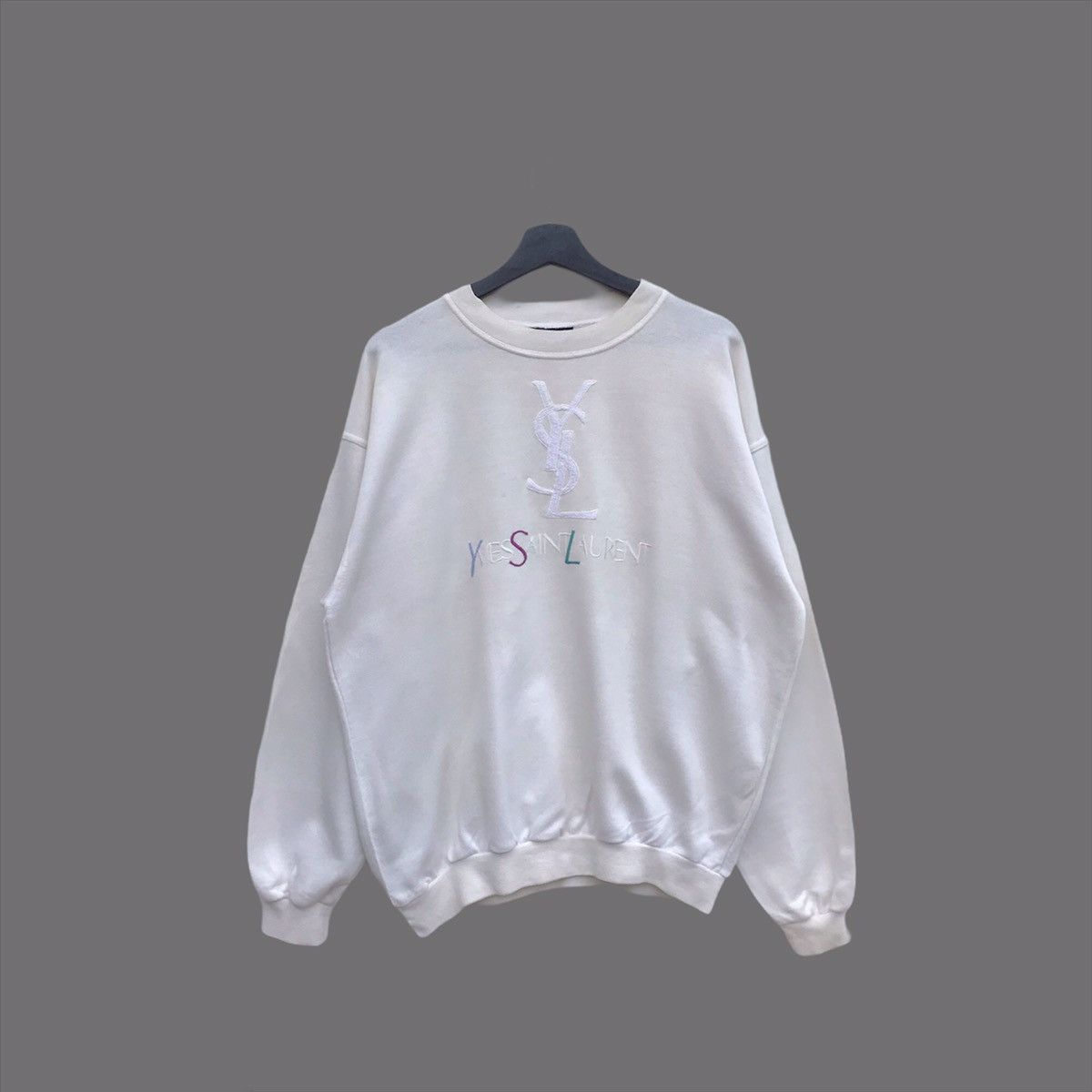 Yves Saint Laurent Y’ves Saint Laurent ‘Signature YSL Embroidery’ | Grailed