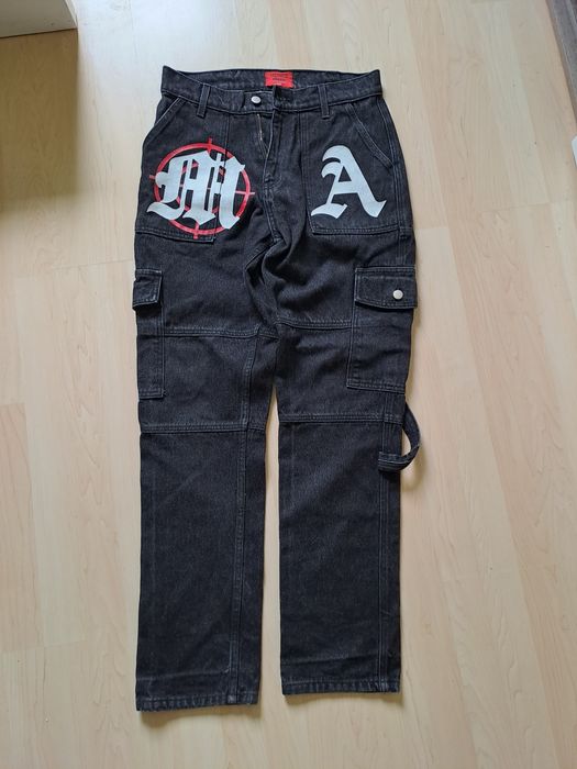 Menace Menace x Absent Target Practice Denim Black | Grailed