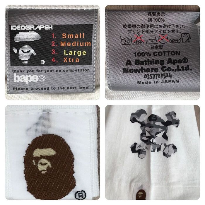 Bape 🔥Winning item🔥 BAPE × Santa Inoue SARU T-shirt ABC camo APE | Grailed