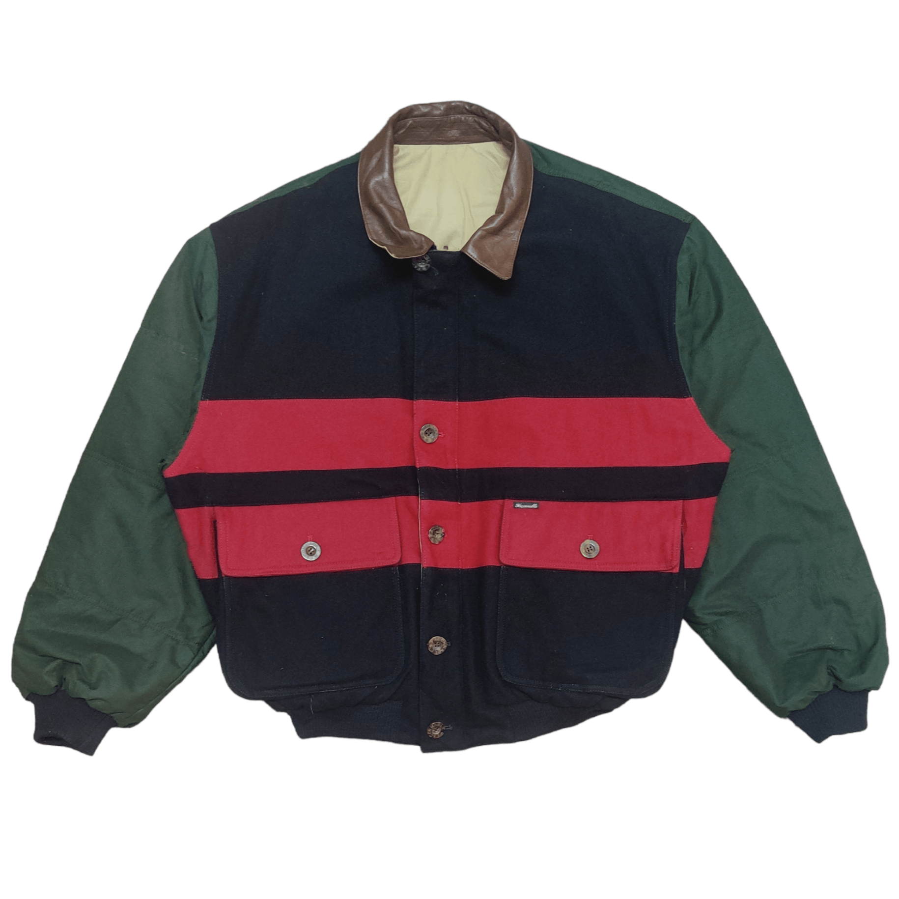 Issey Miyake Vintage Faconnable Bomber Reversible Jacket | Grailed