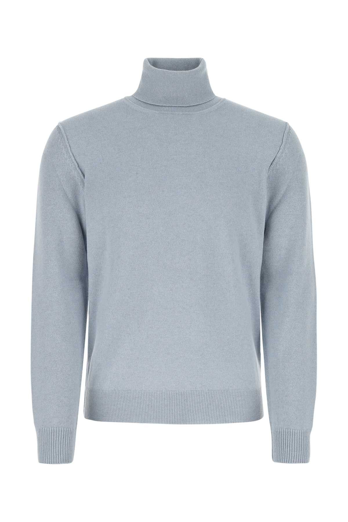Maison Margiela Powder Blue Cashmere Sweater | Grailed